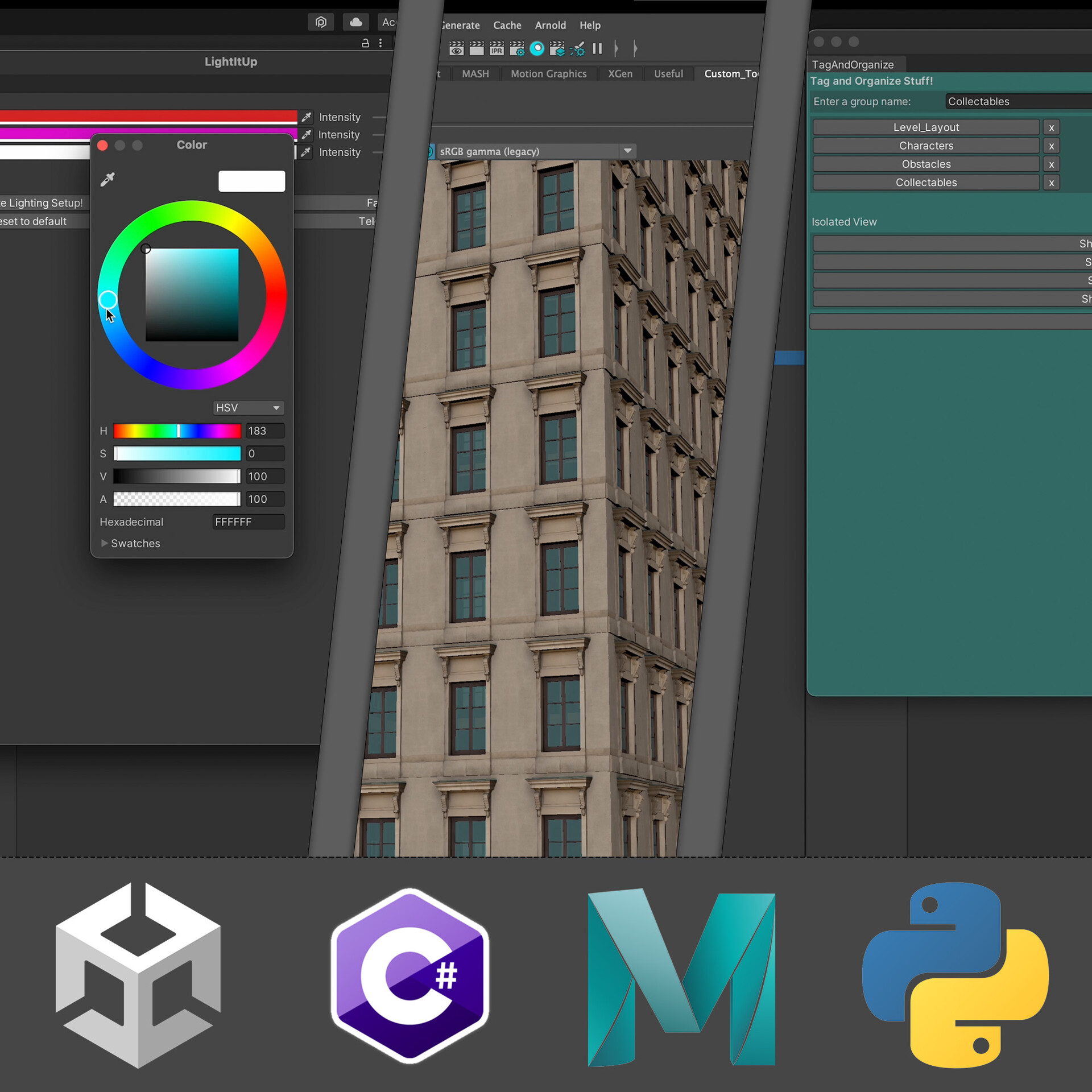 ArtStation - Editor Tools (Unity & Maya)