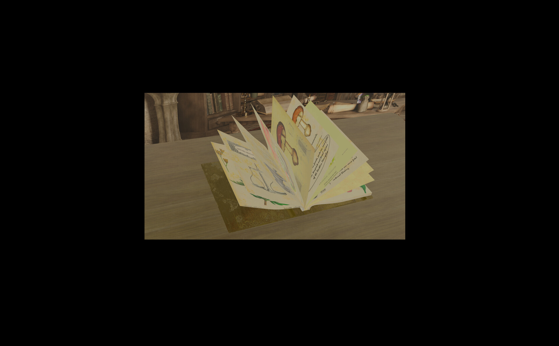 ArtStation - Opening Animated Alchemist Potion Book