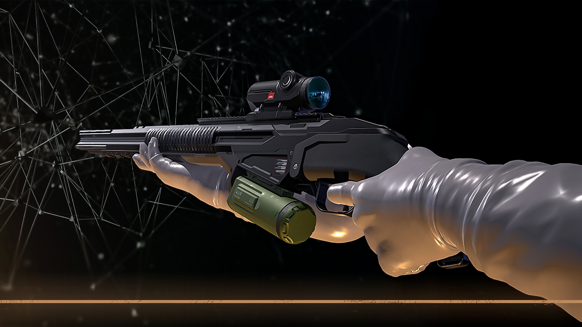 ArtStation - Sci-fi Sniper Rifle - Eclipse