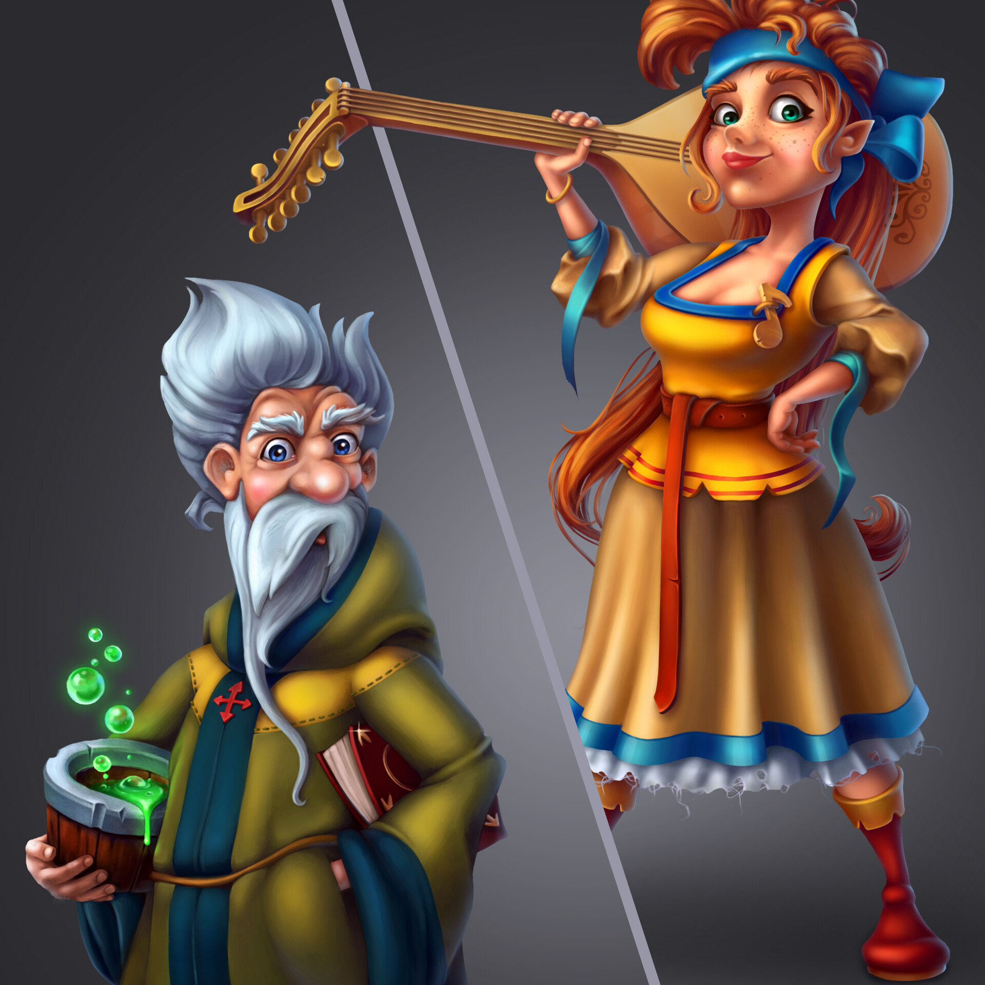 ArtStation - Medieval Fantasy characters