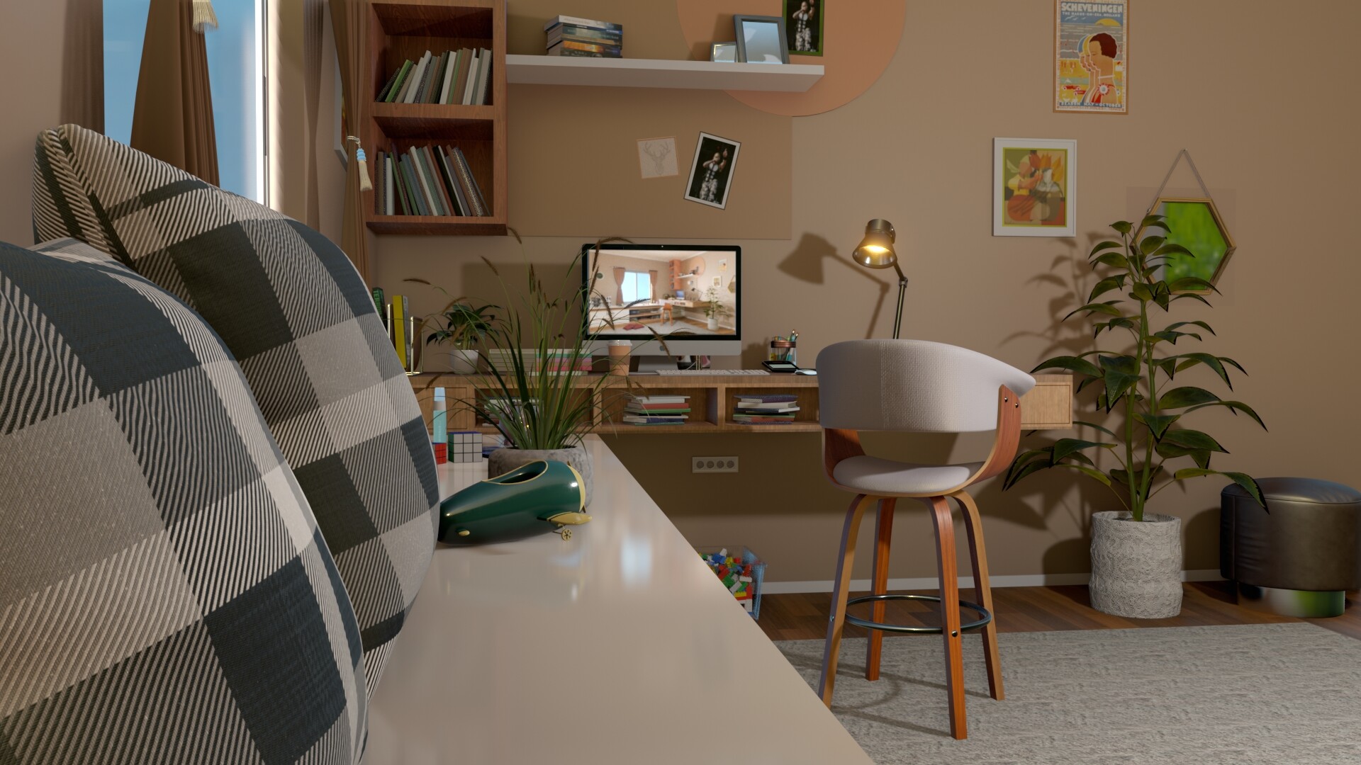 ArtStation - Room Animation in Blender