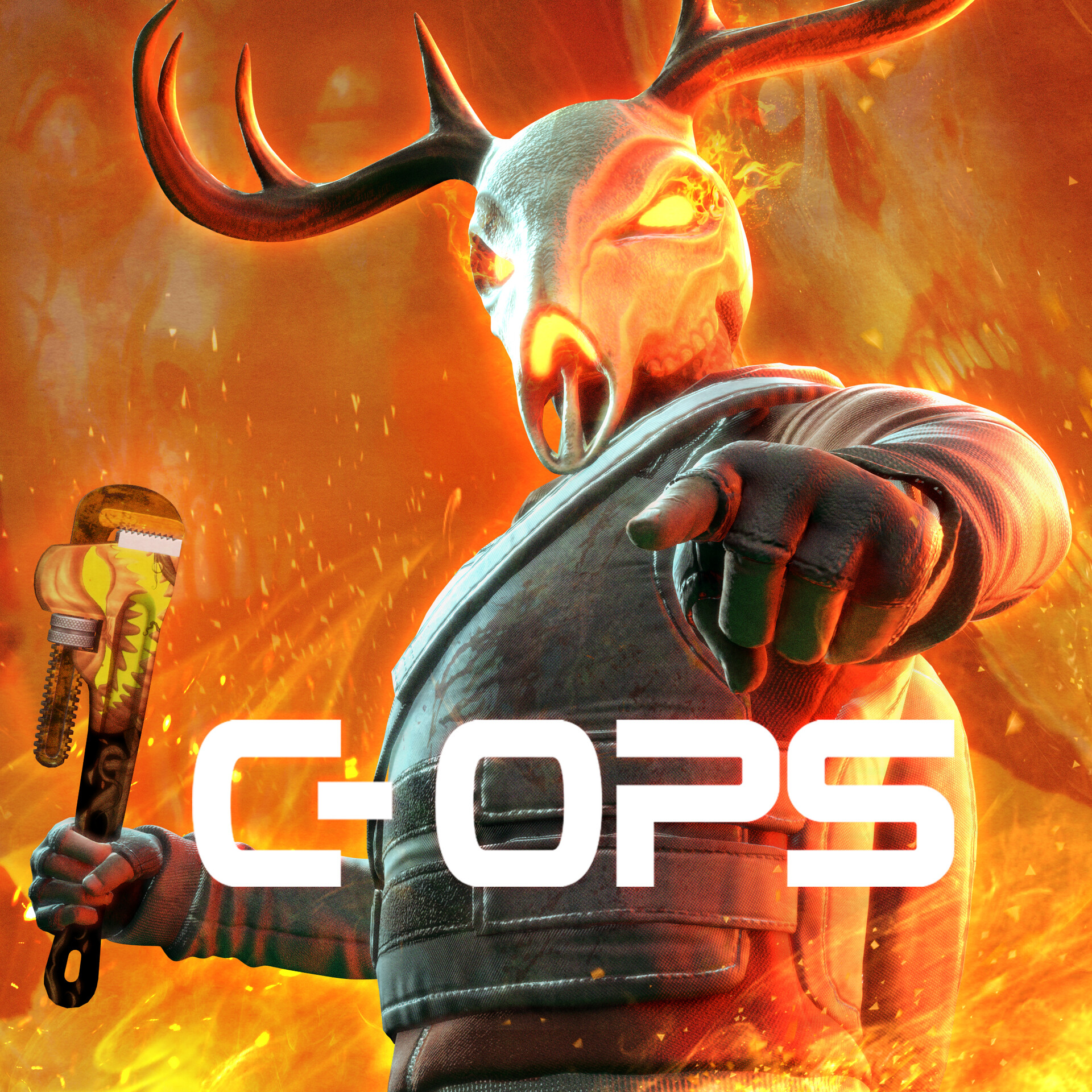 ArtStation - Critical Ops: Nights of Horror Marketing Art