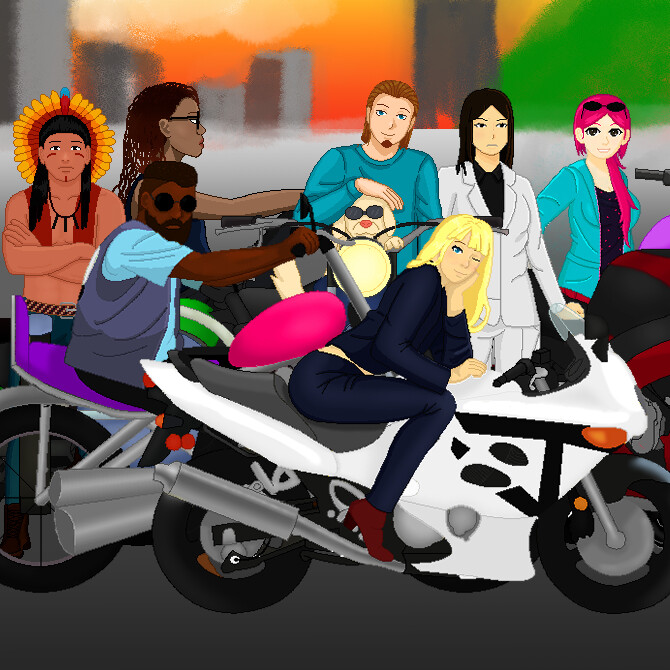 ArtStation - Ride for Love