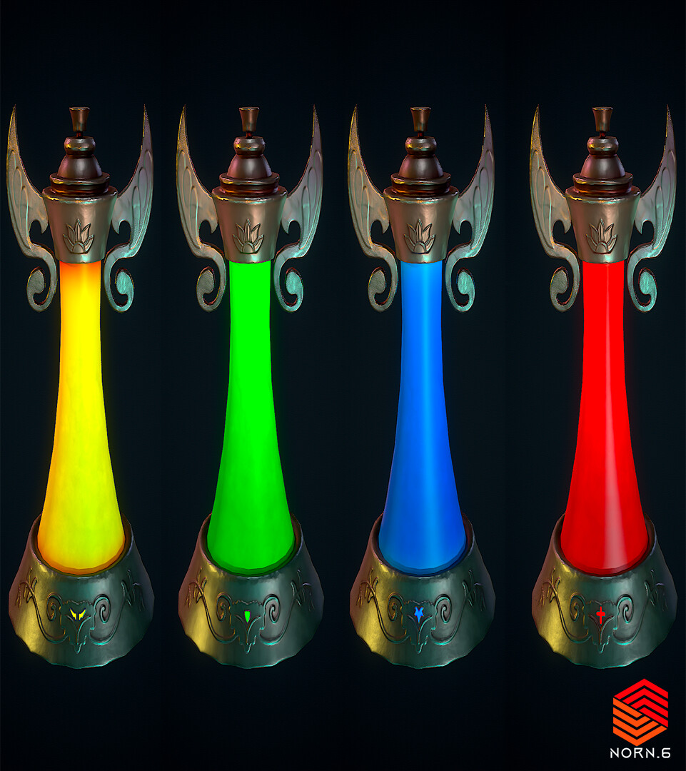 ArtStation - Stylized Potions