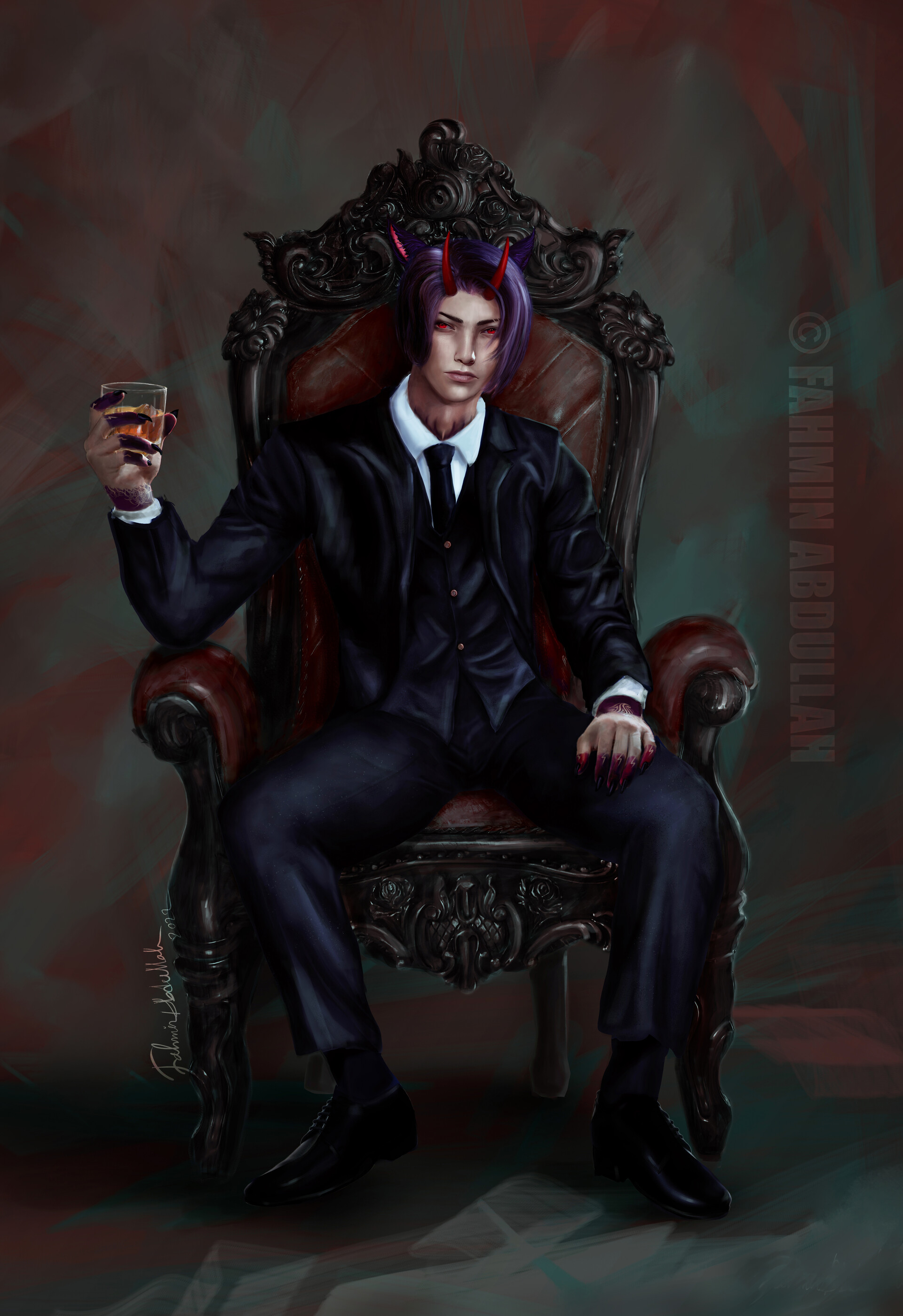 ArtStation - Final Fantasy character commission by Fahmin