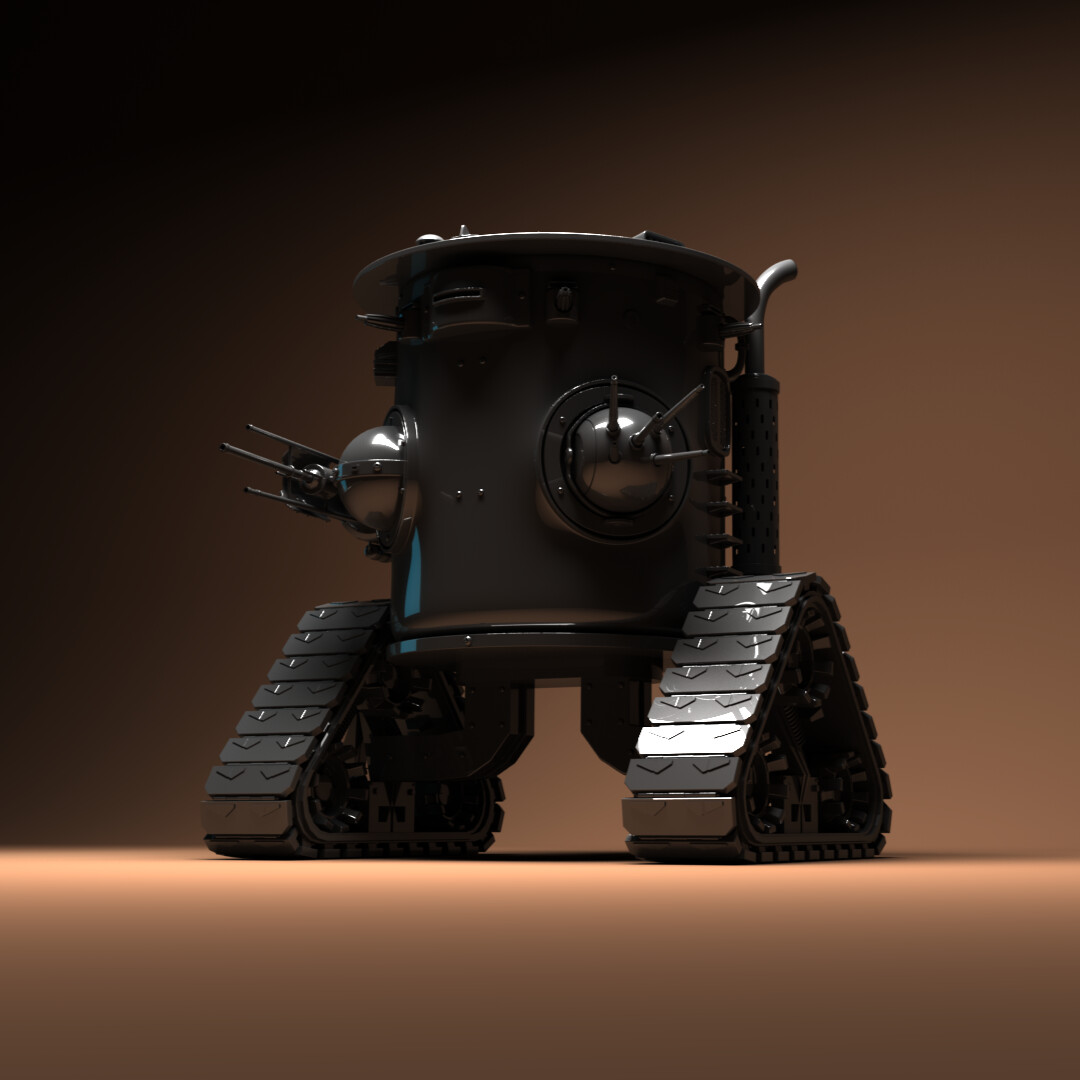 ArtStation - Tank Prototype (model)