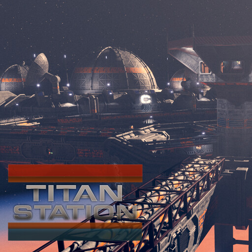 ArtStation - Titan Station - Exterior