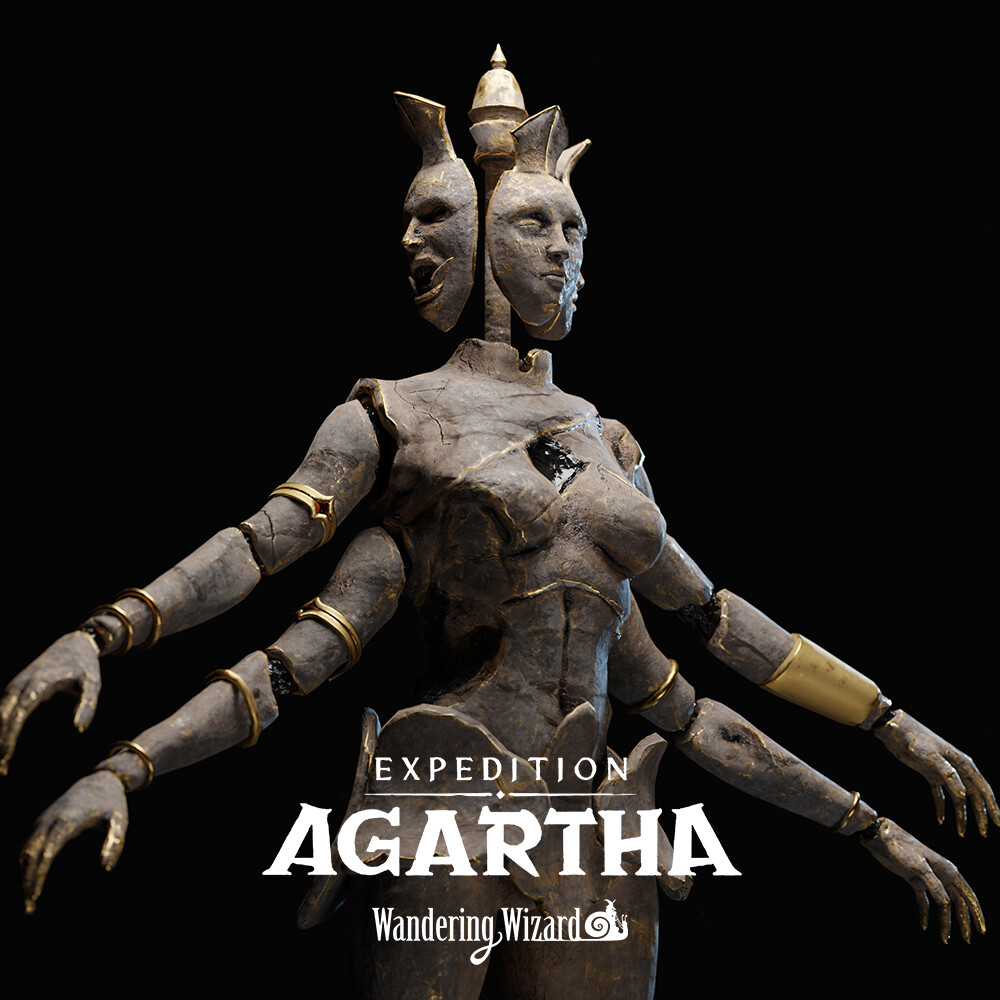 ArtStation - Expedition Agartha - Asura Female