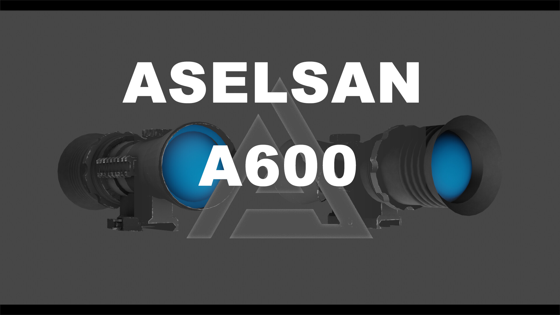ArtStation - ASELSAN A600 Nightvision Scope