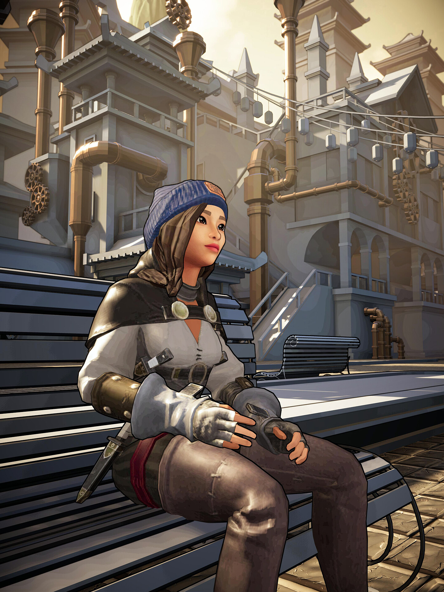 ArtStation - Chinese style steampunk made with unity