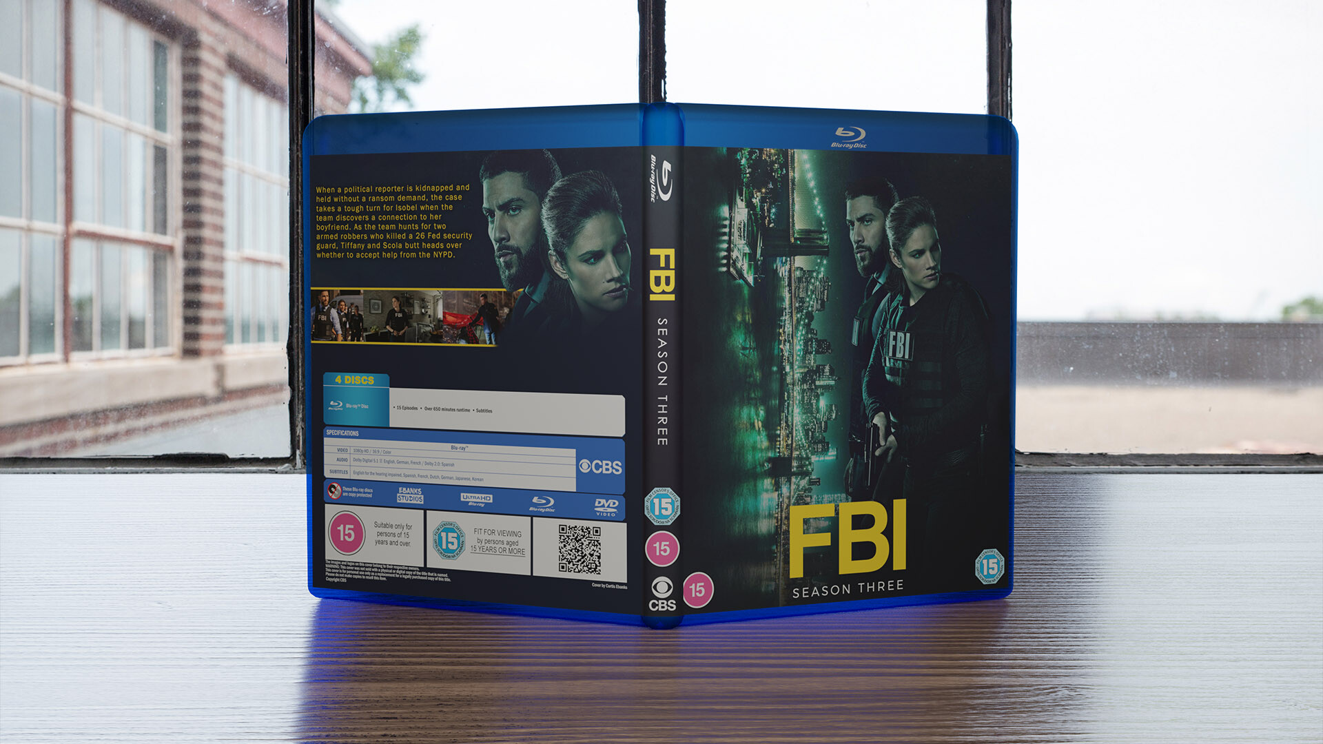 ArtStation - FBI Season 3 Custom Blu-ray Cover