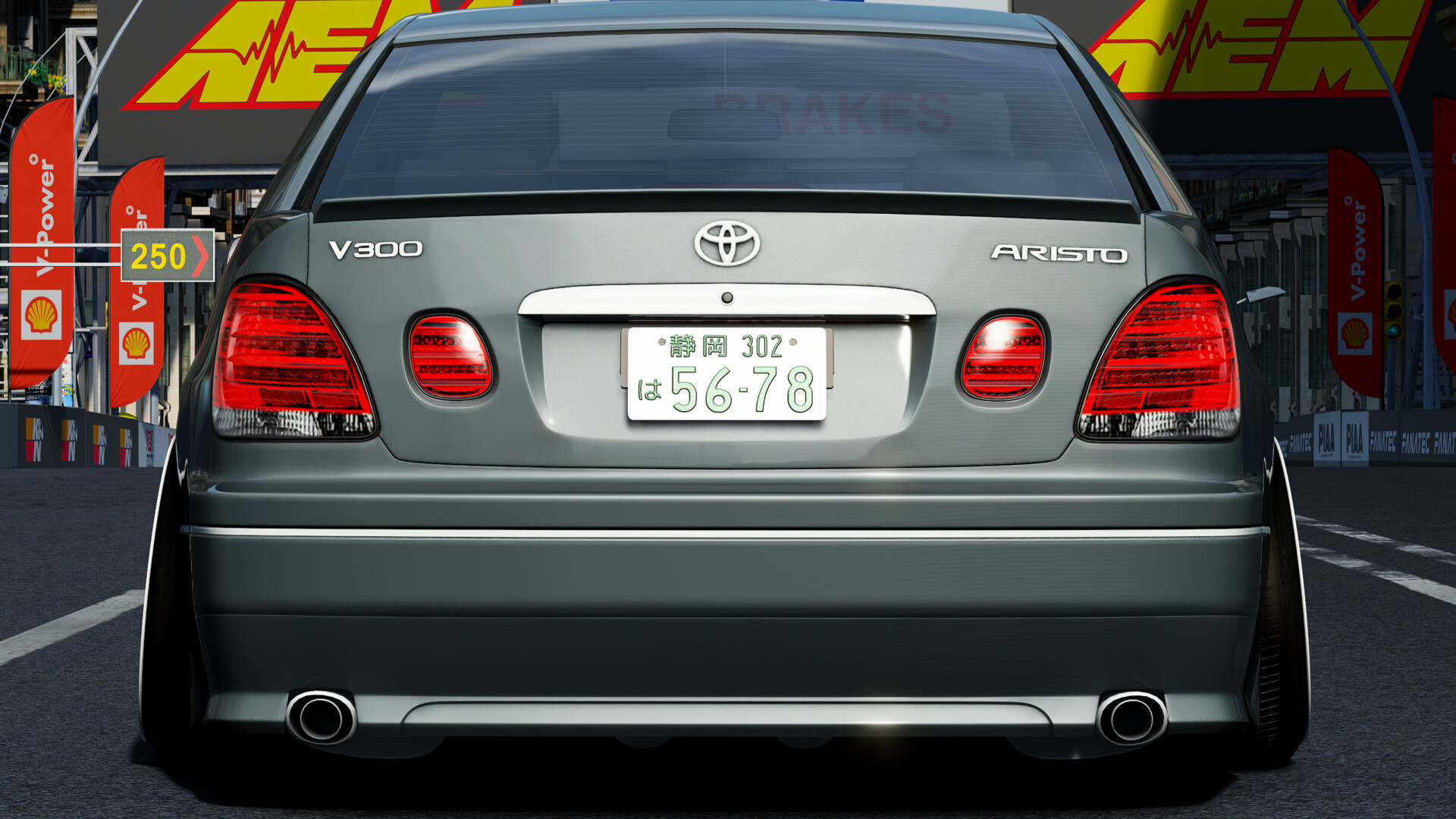 ArtStation - Toyota Aristo in Wald bodykit set4