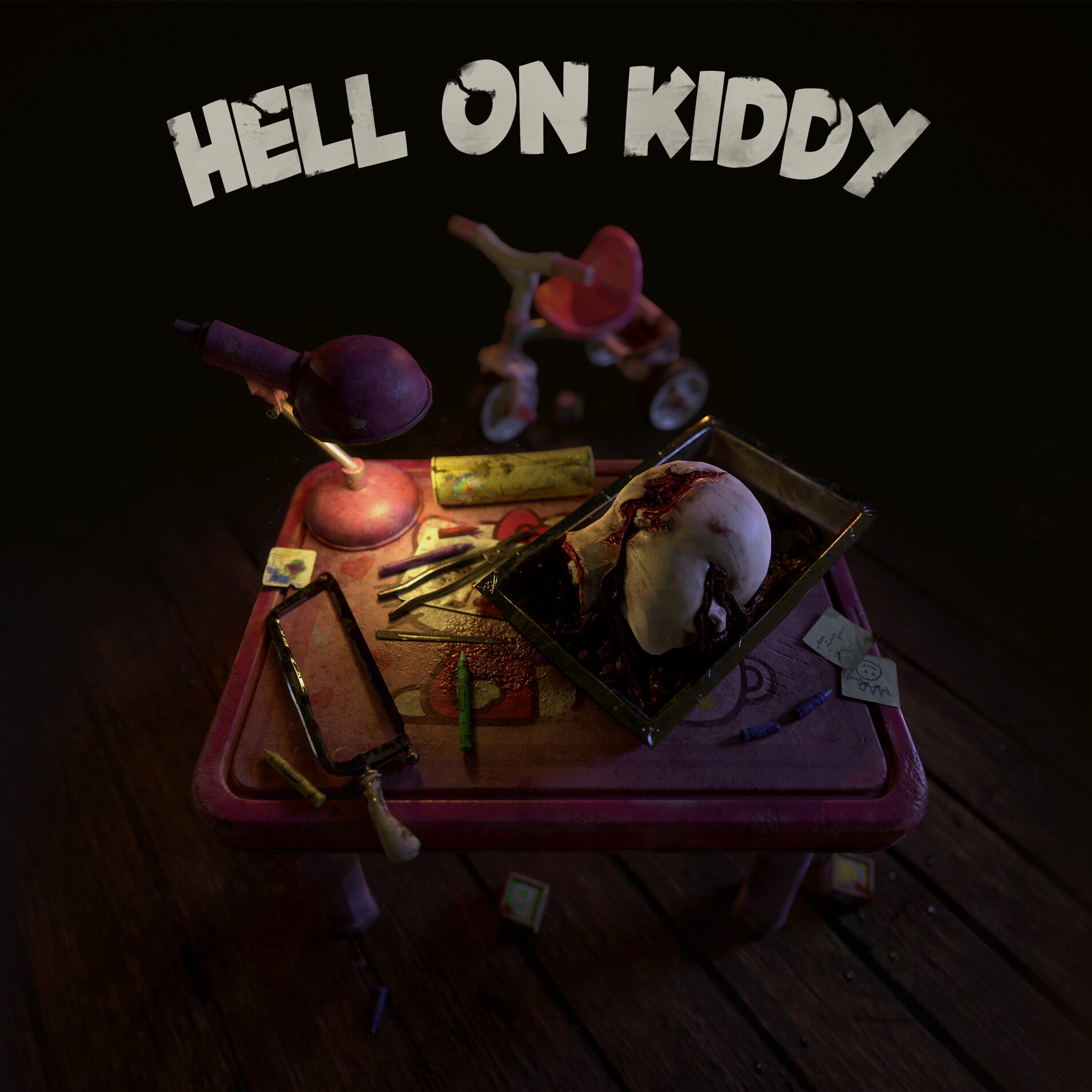 ArtStation - hell on kiddy