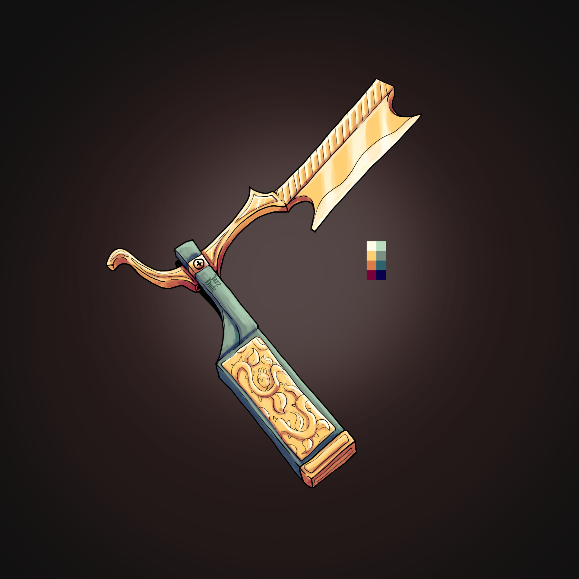 ArtStation - Gold Razor