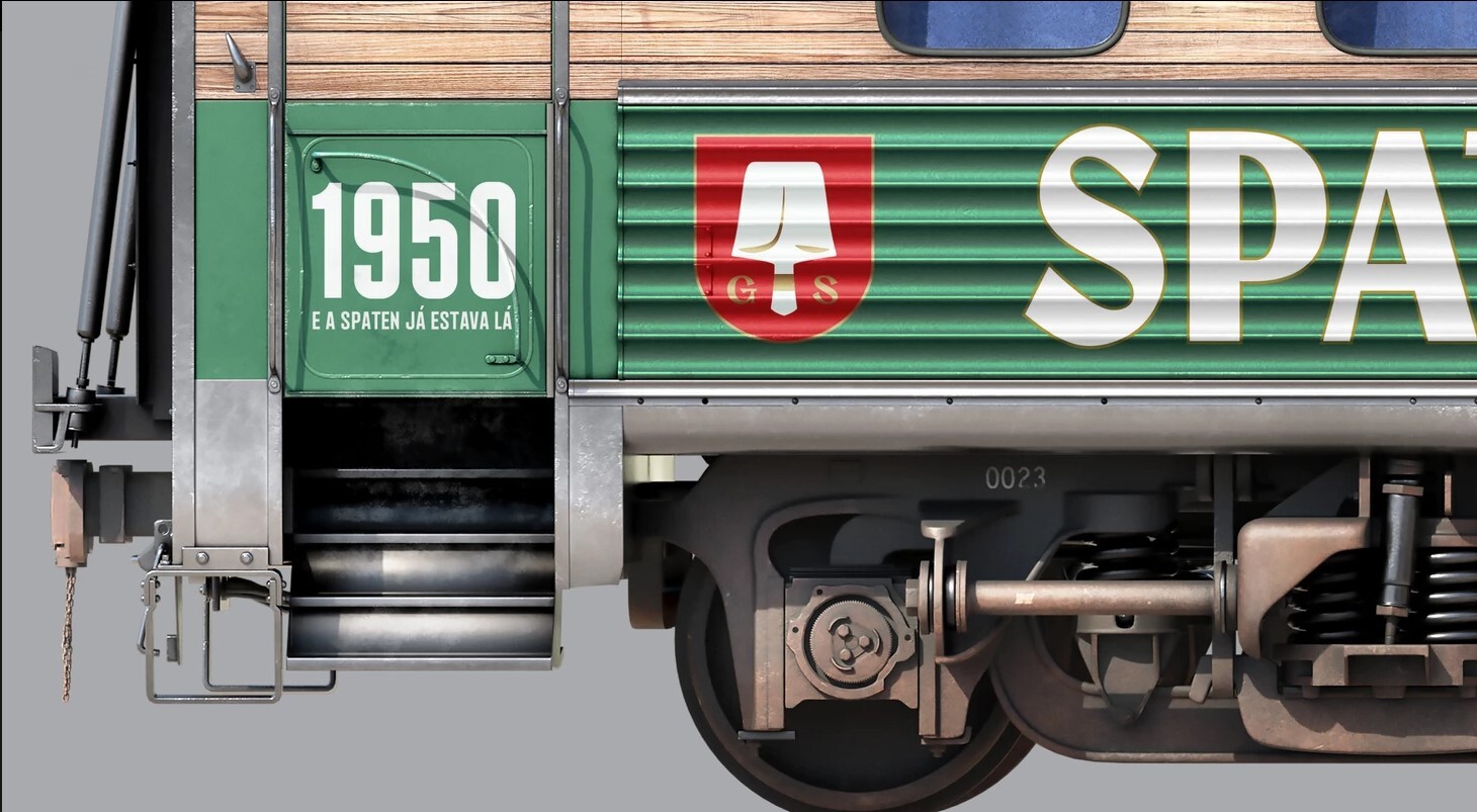 ArtStation - Spaten locomotive