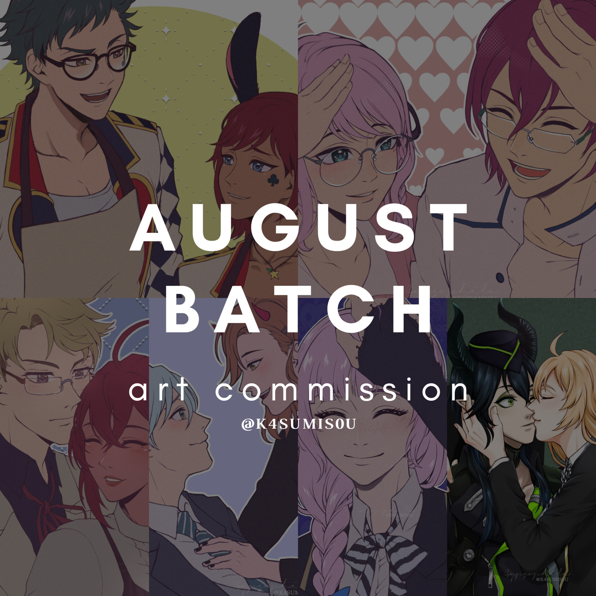 ArtStation - Art Commission: August batch