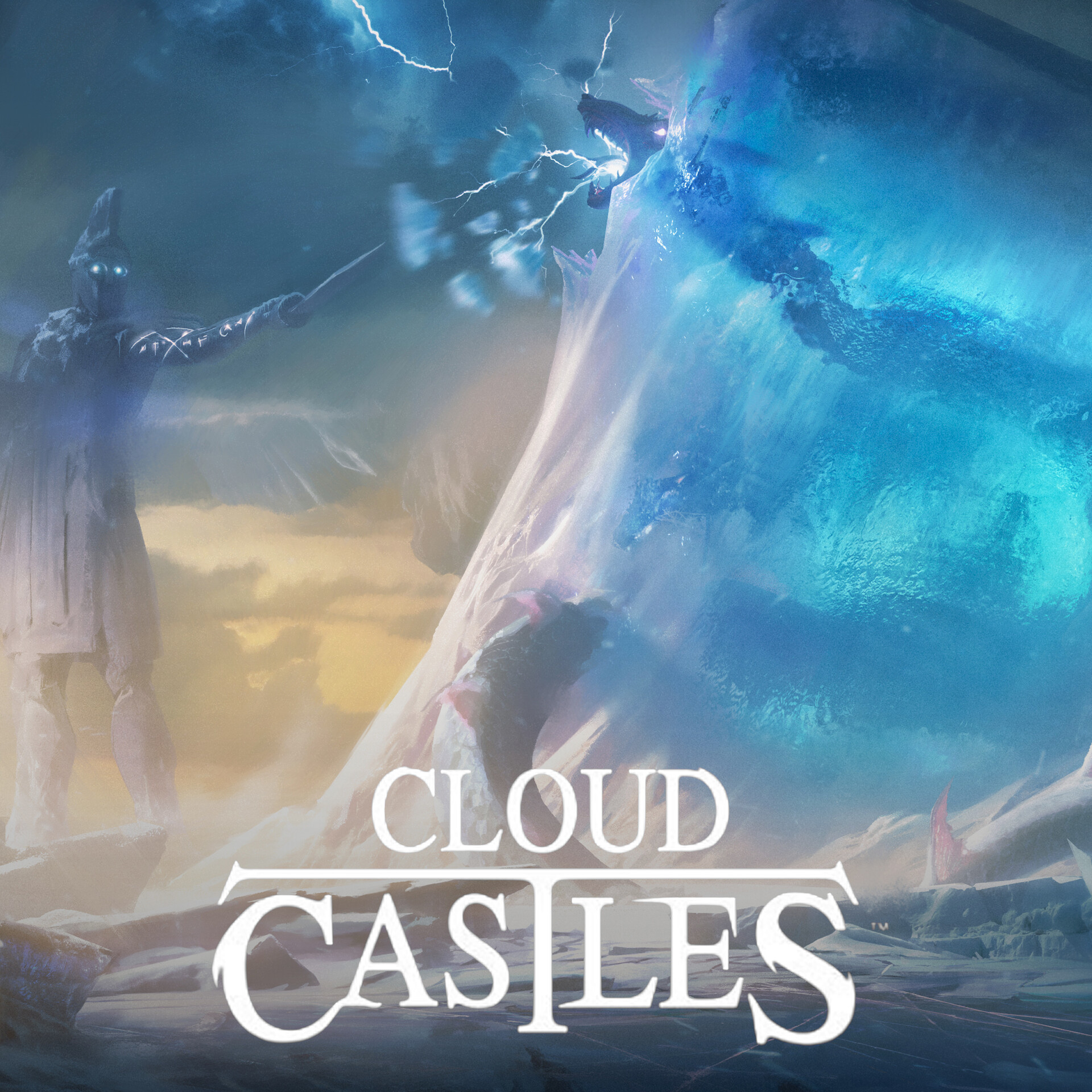 ArtStation - Cloud Castles | Ice Dragon
