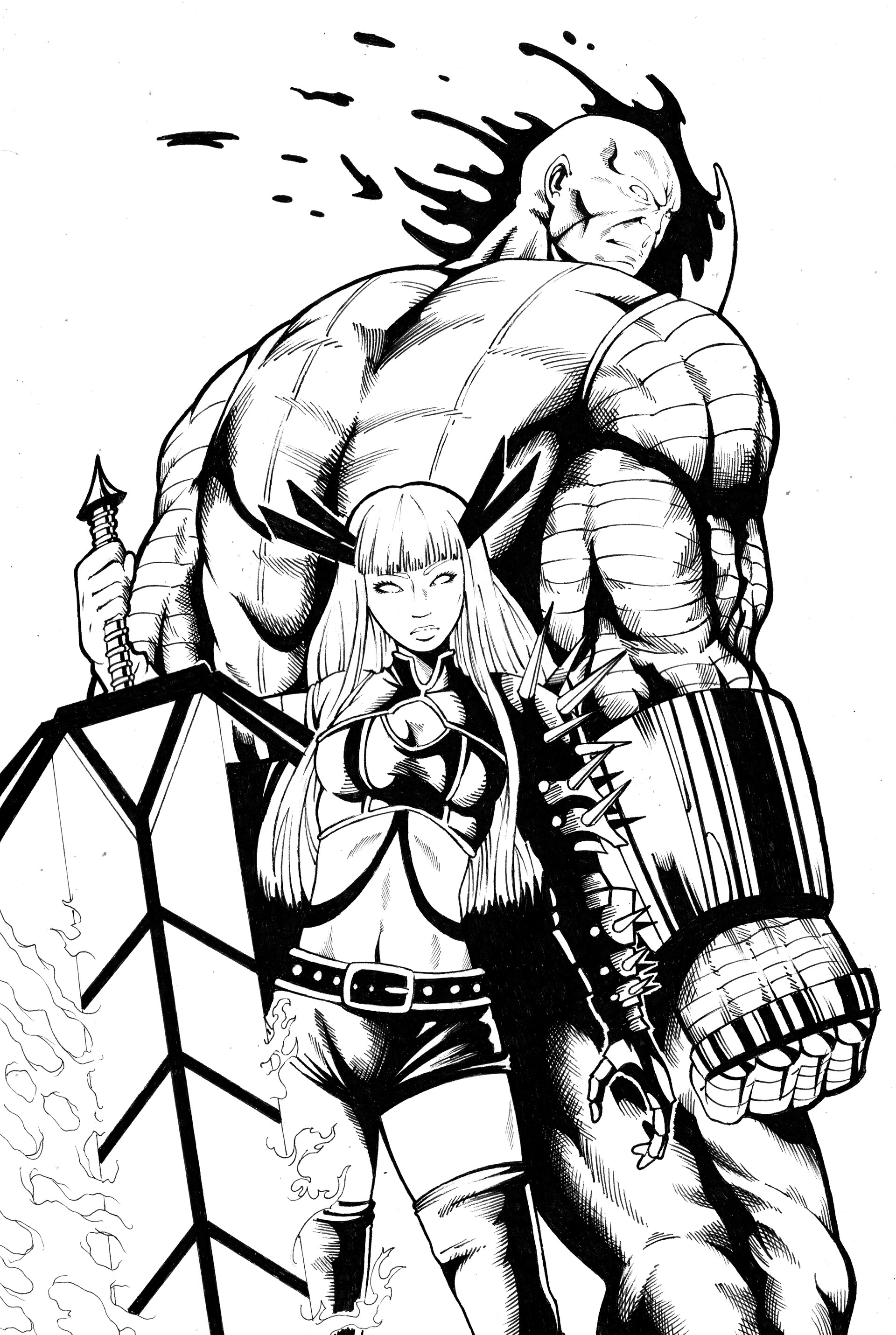ArtStation - Magik and Colossus Fan Art