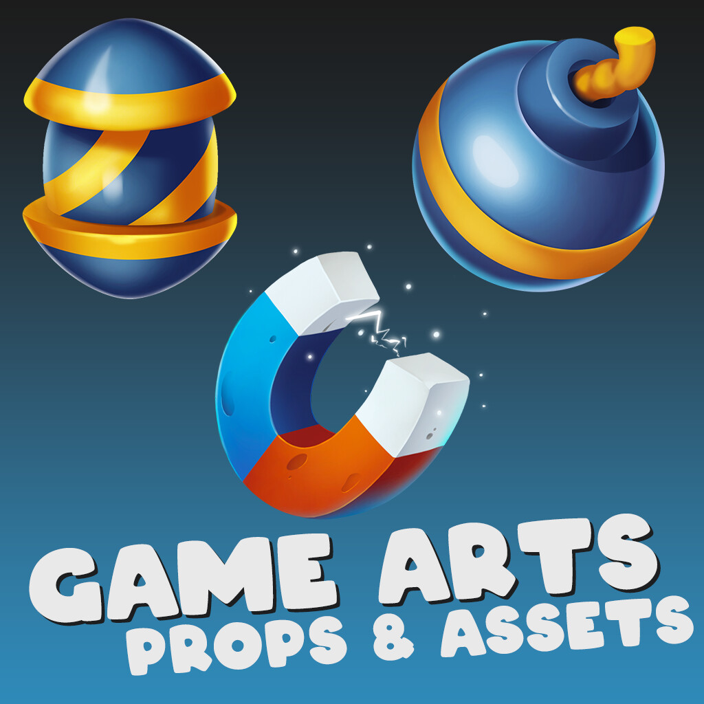 ArtStation - 2D Game Arts // Props & Assets