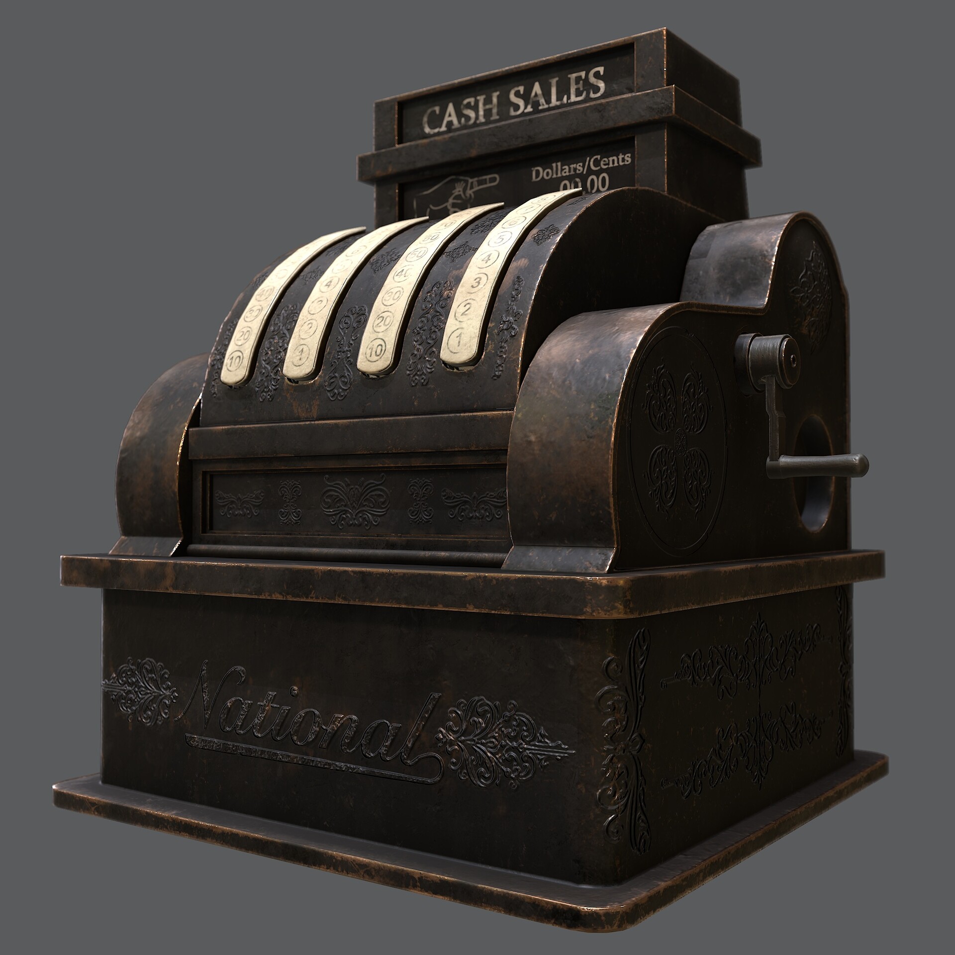 ArtStation - Antique Cashier