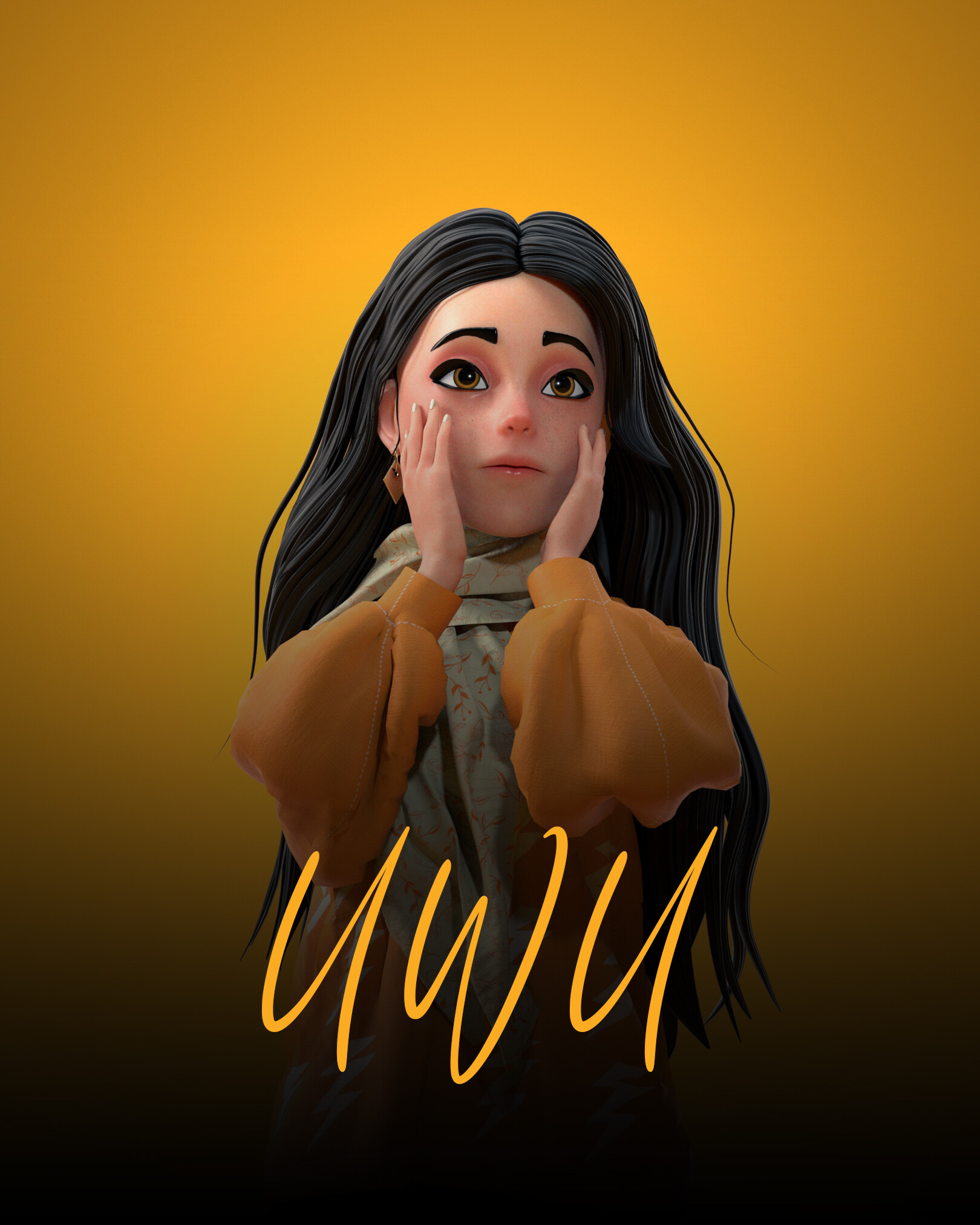 ArtStation - UwU Character