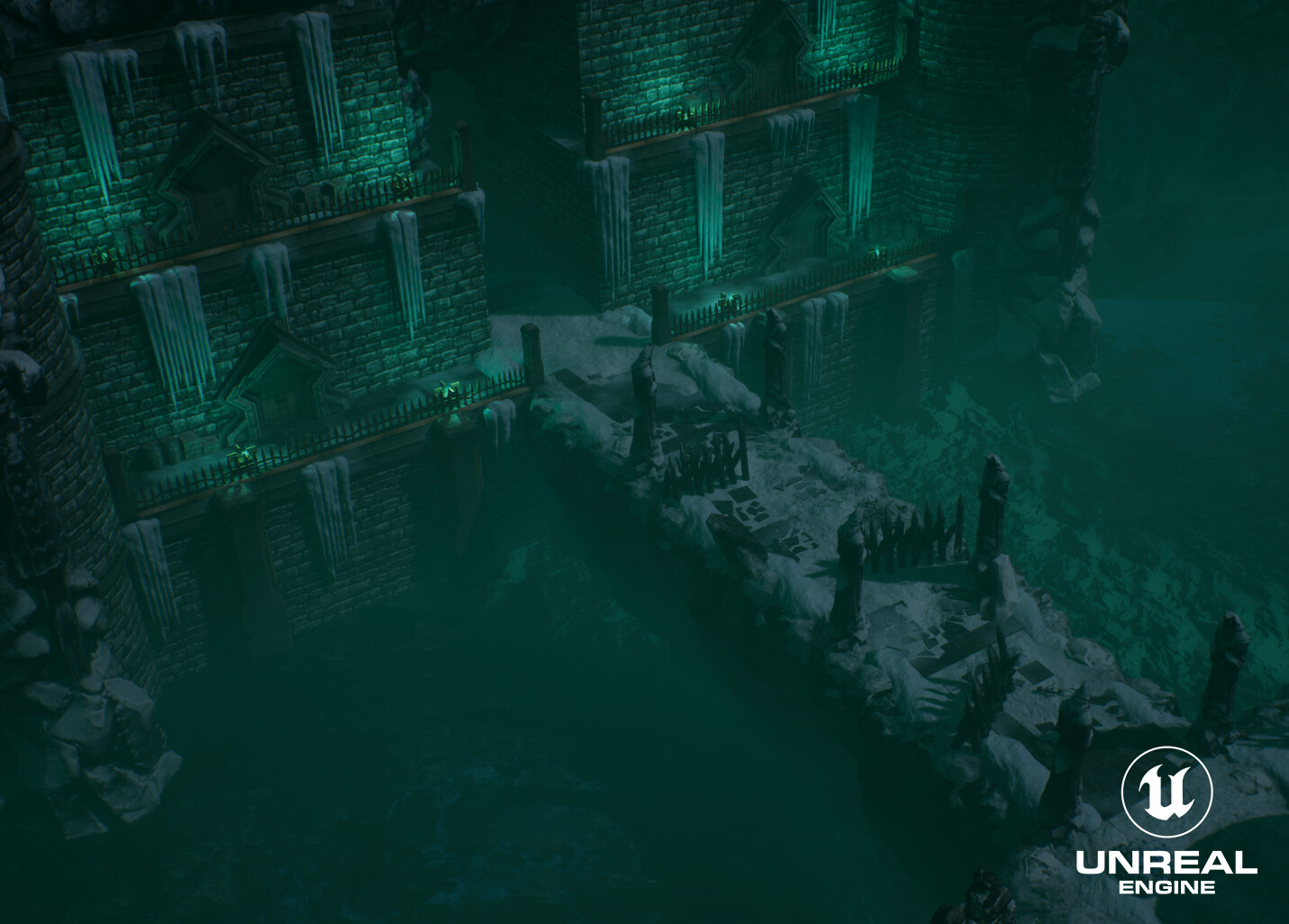 ArtStation - Ancient Temple - Top down level