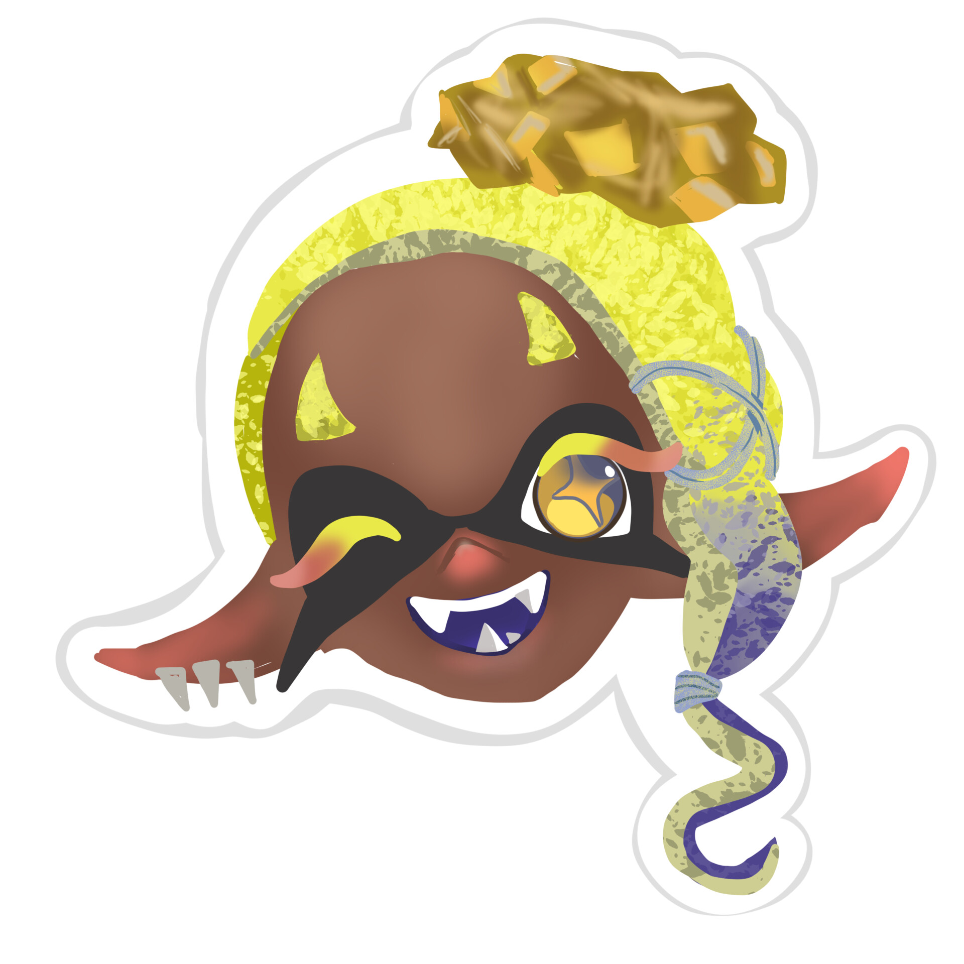 ArtStation - Splatoon 3: Frye Sticker