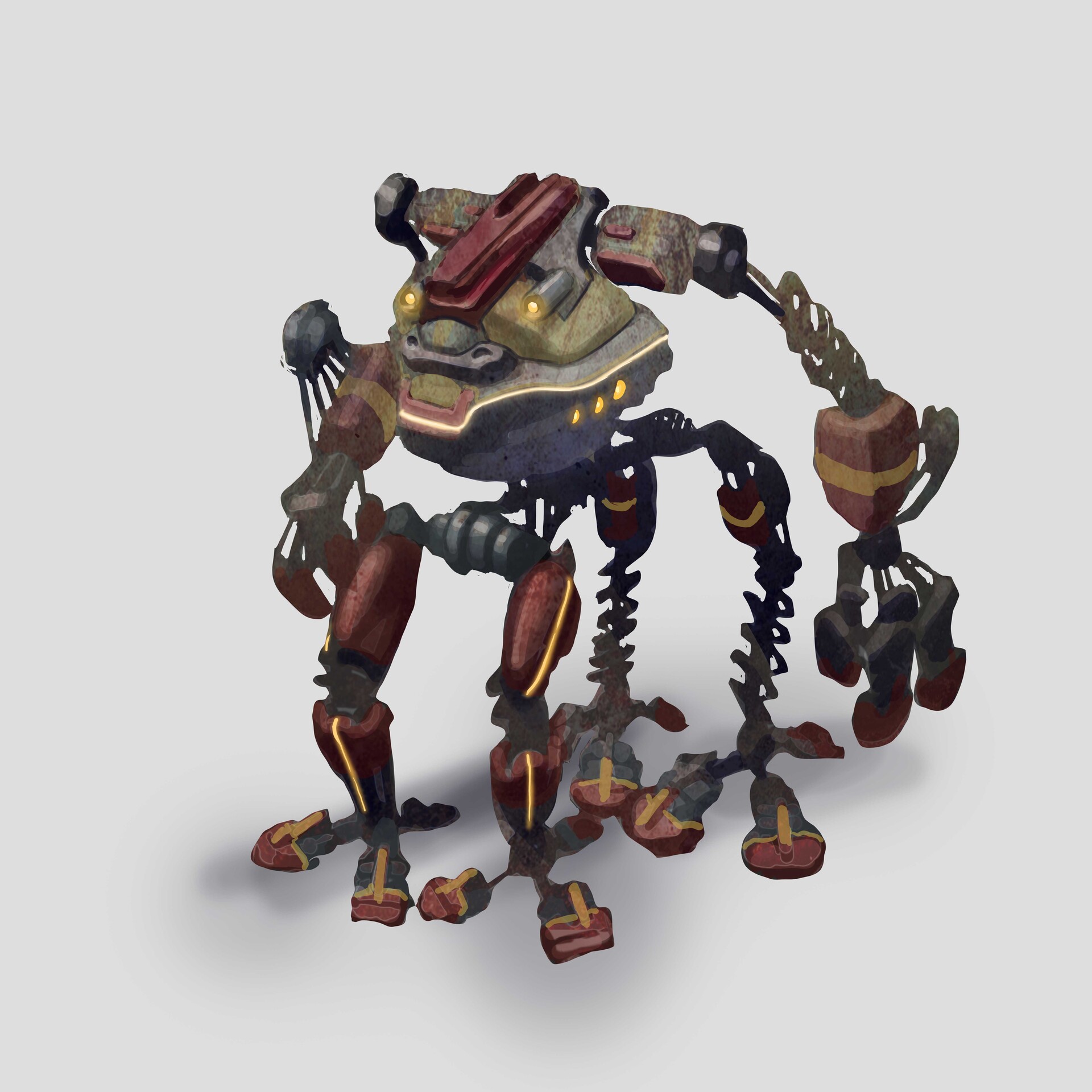 ArtStation - Fast robot designs at class
