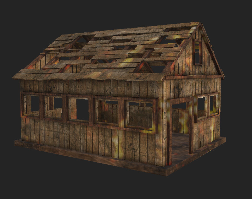 ArtStation - Mining Shack