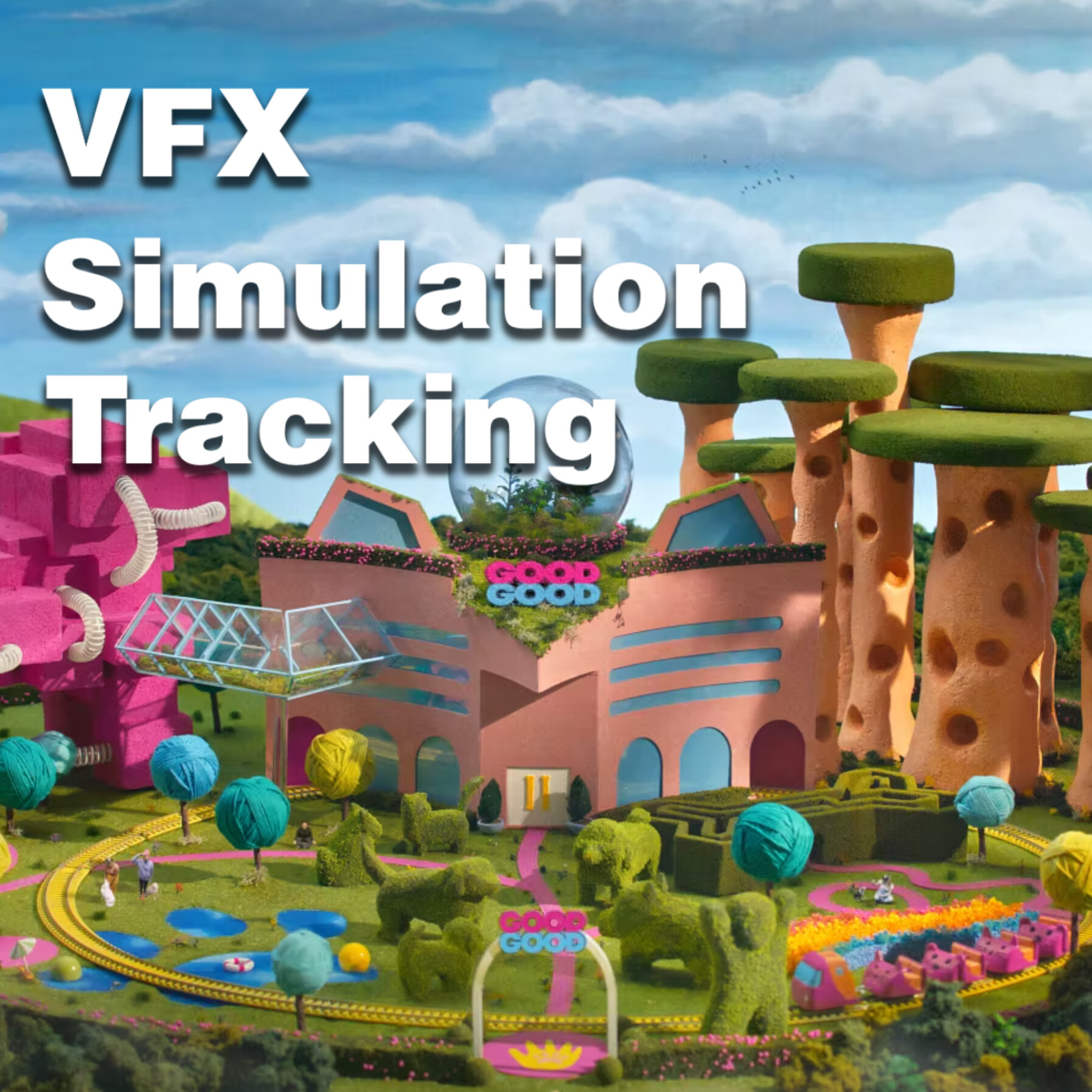 ArtStation - VFX Tracking & Simulation || GoodGood Ad