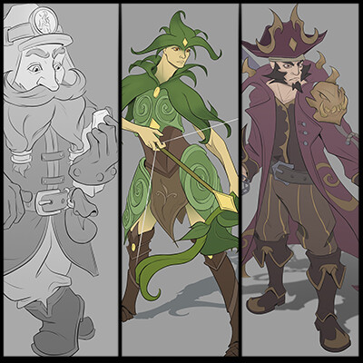 ArtStation - Quick Characters!