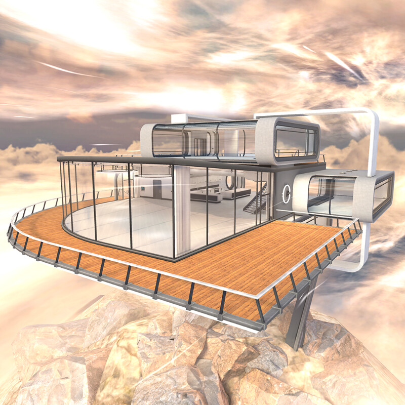 ArtStation - Cloud House