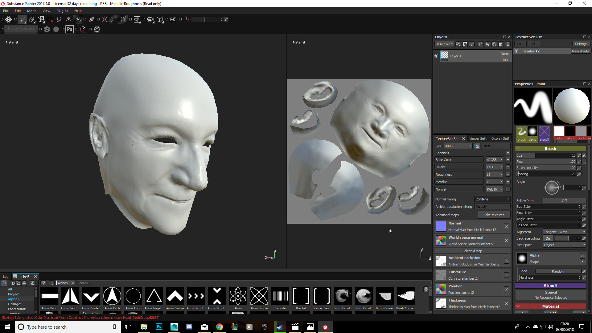 ArtStation - Facial Anatomy (High - Low Poly Workflow)