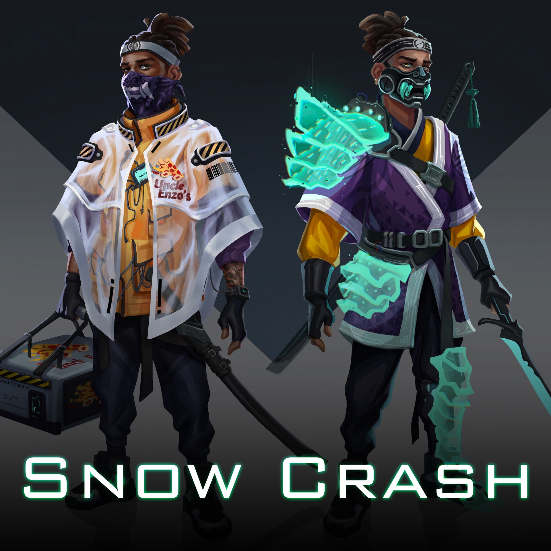 ArtStation - Hiro Protagonist (Snow Crash)