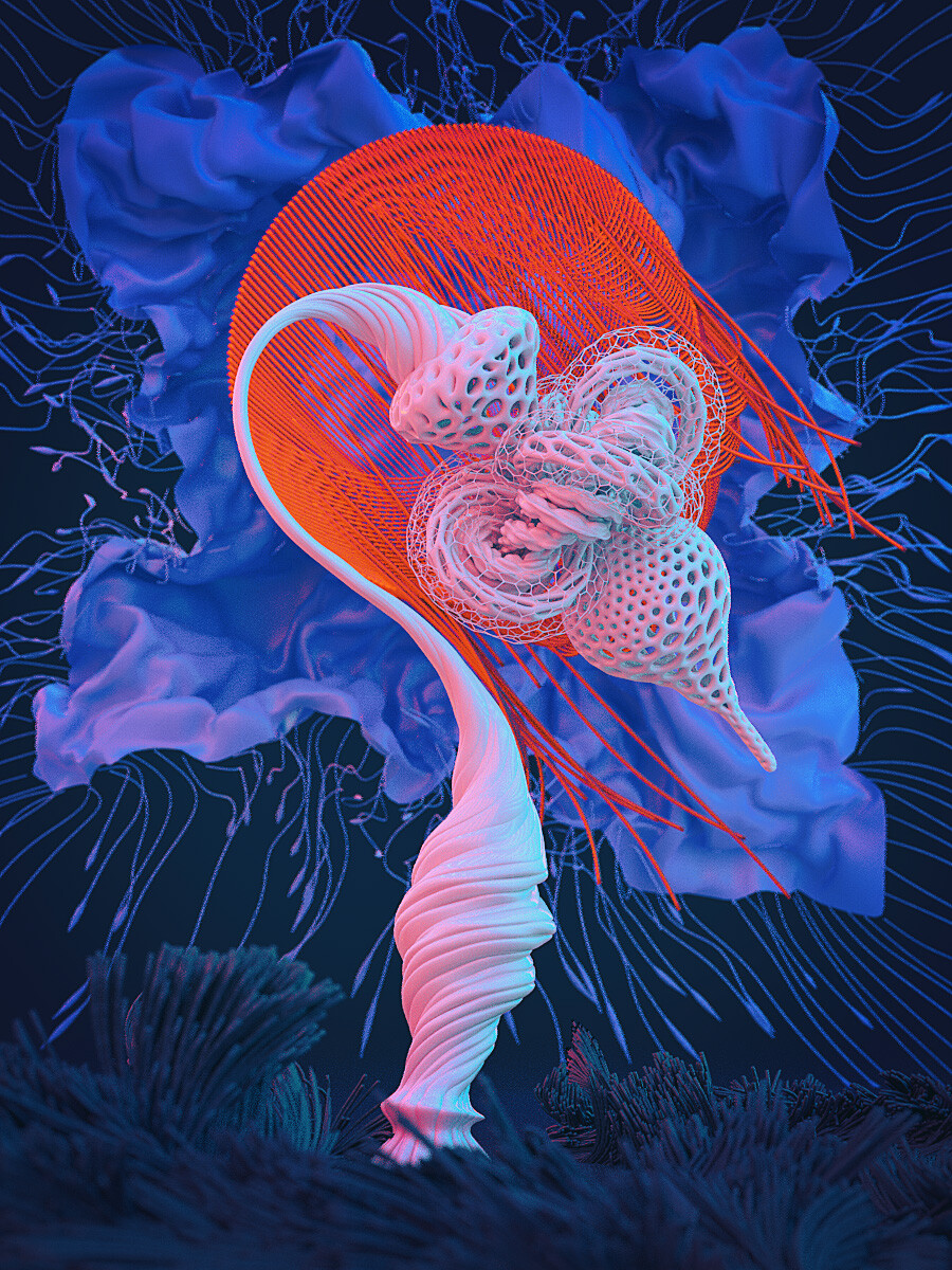 ArtStation - Protist Florist A01 - Serbia Art Biennale 2022