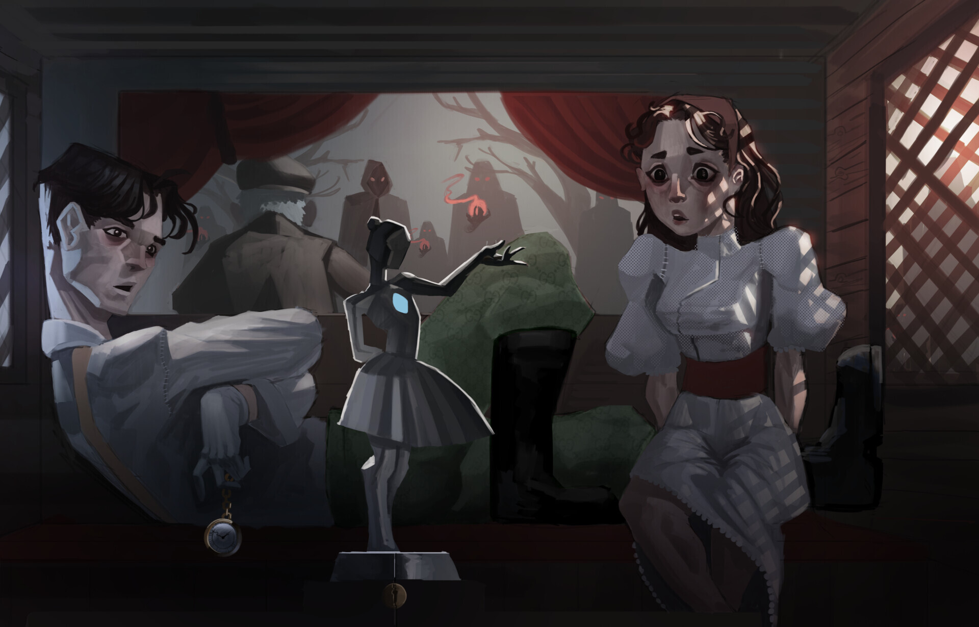 ArtStation - puzzle fictional game