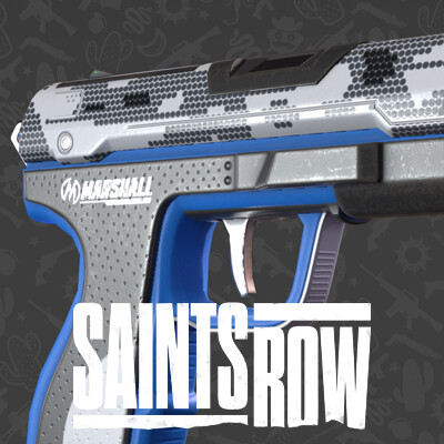 ArtStation - Saints Row - MDI-36 Tac Pistol