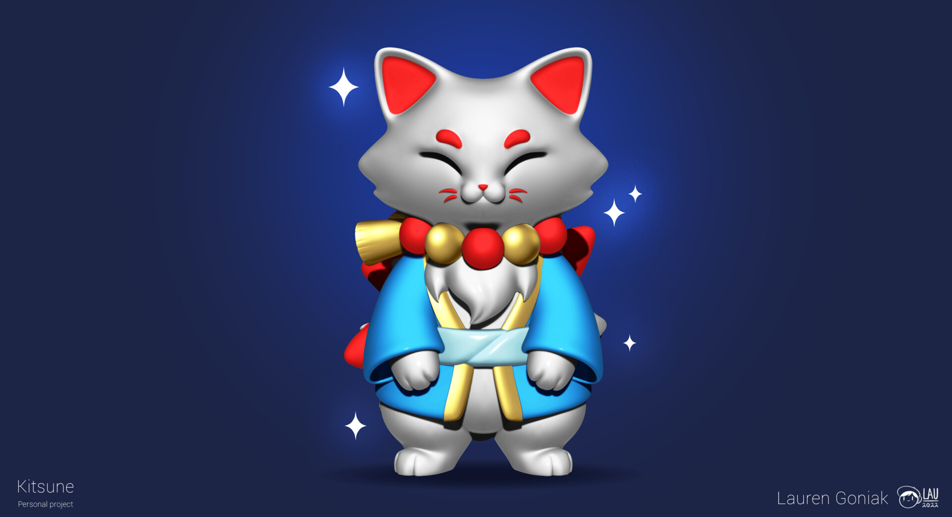 ArtStation - Kitsune Personal Project