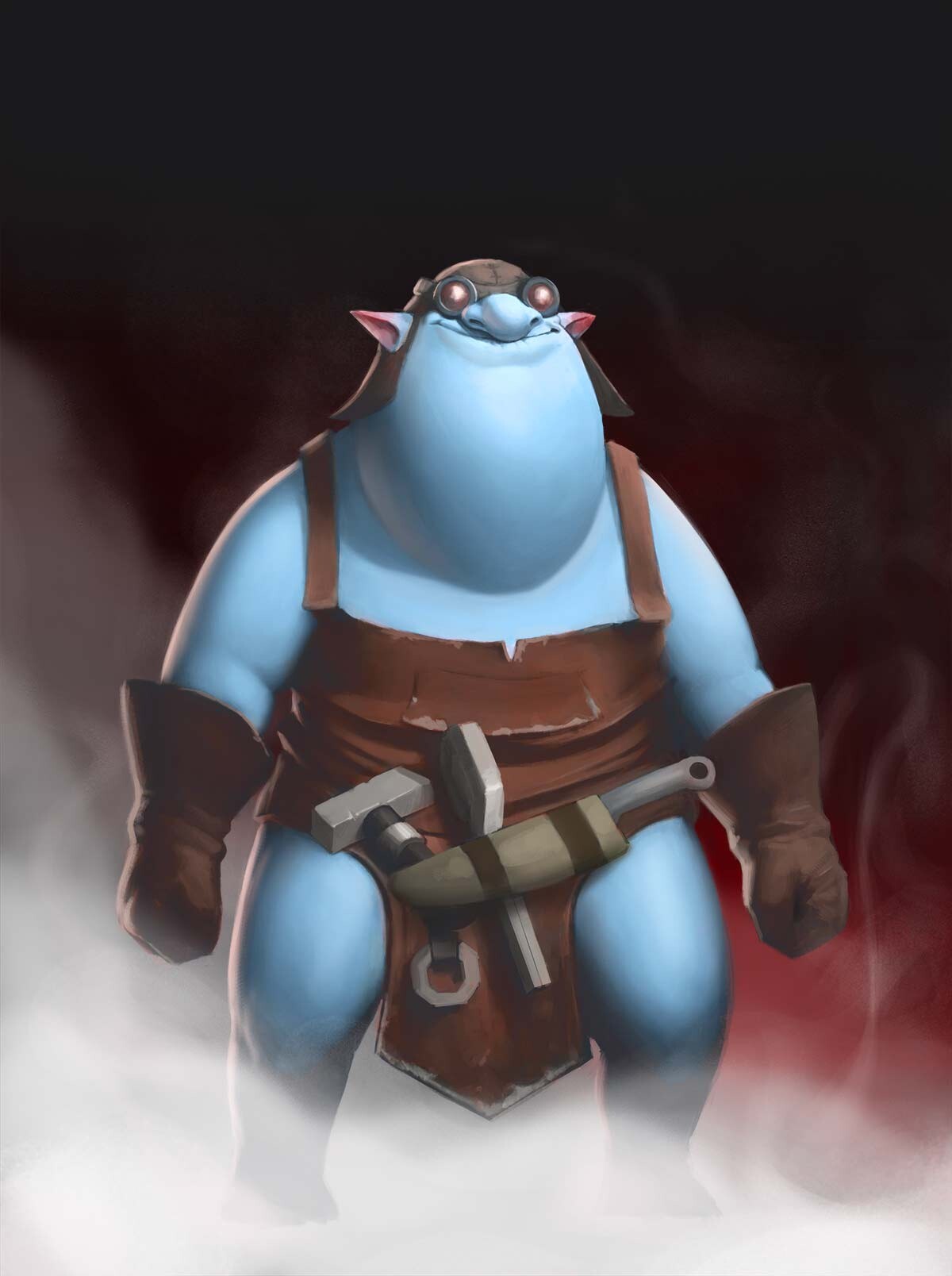 ArtStation - blue guy