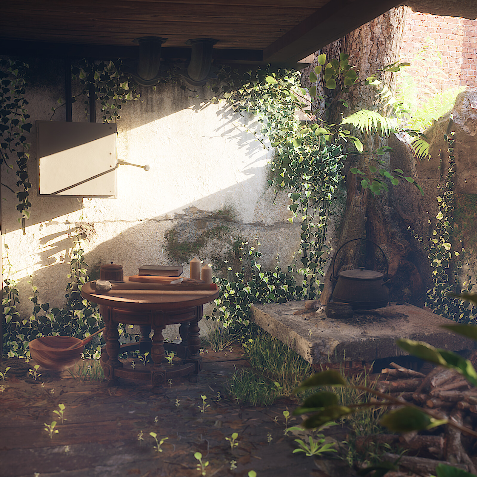 ArtStation - Environment: The Hideout