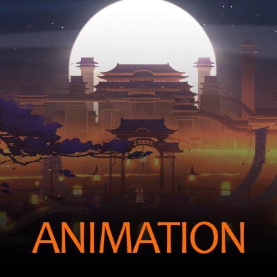 ArtStation - 夜景: Night View [FanArt Animation]