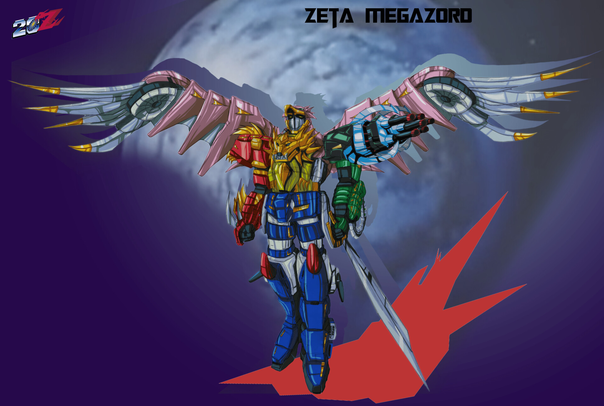 ArtStation - Zeta Megazord Arsenal