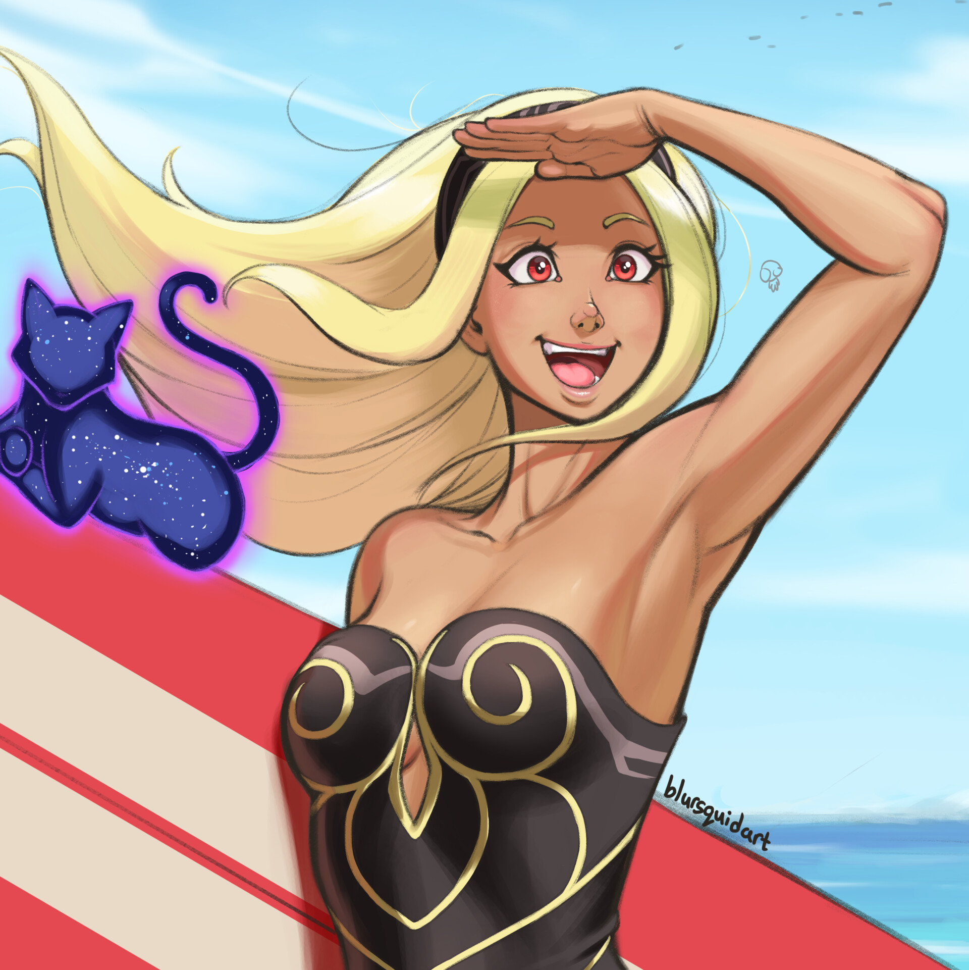 ArtStation - Summer Kat - Gravity Rush