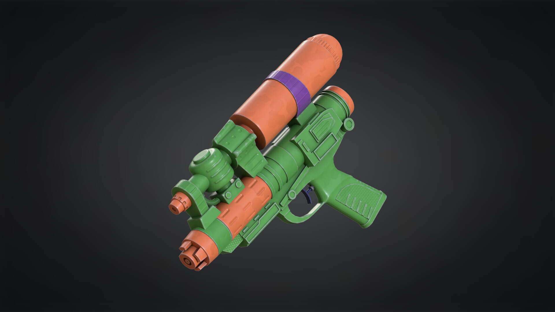 ArtStation - Stylized Water Gun