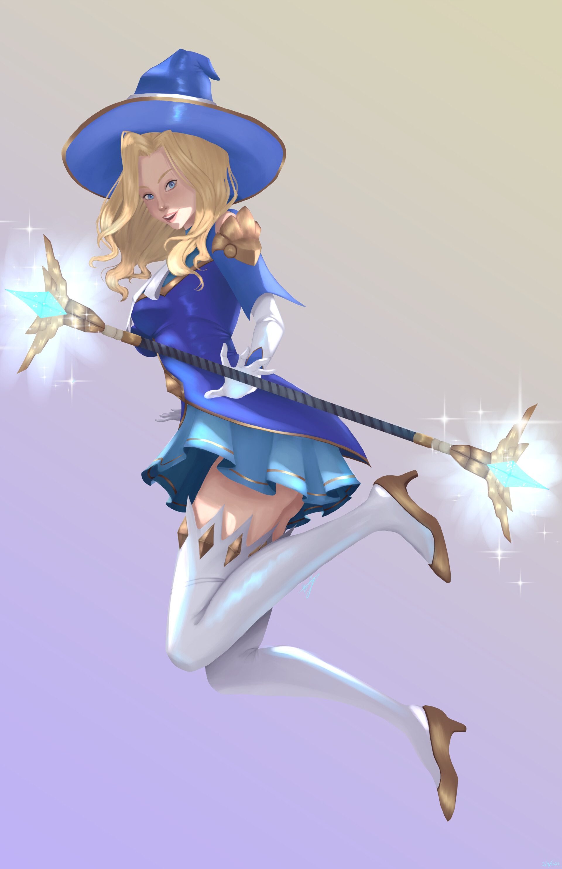 ArtStation - Sorceress Lux (Fanart)