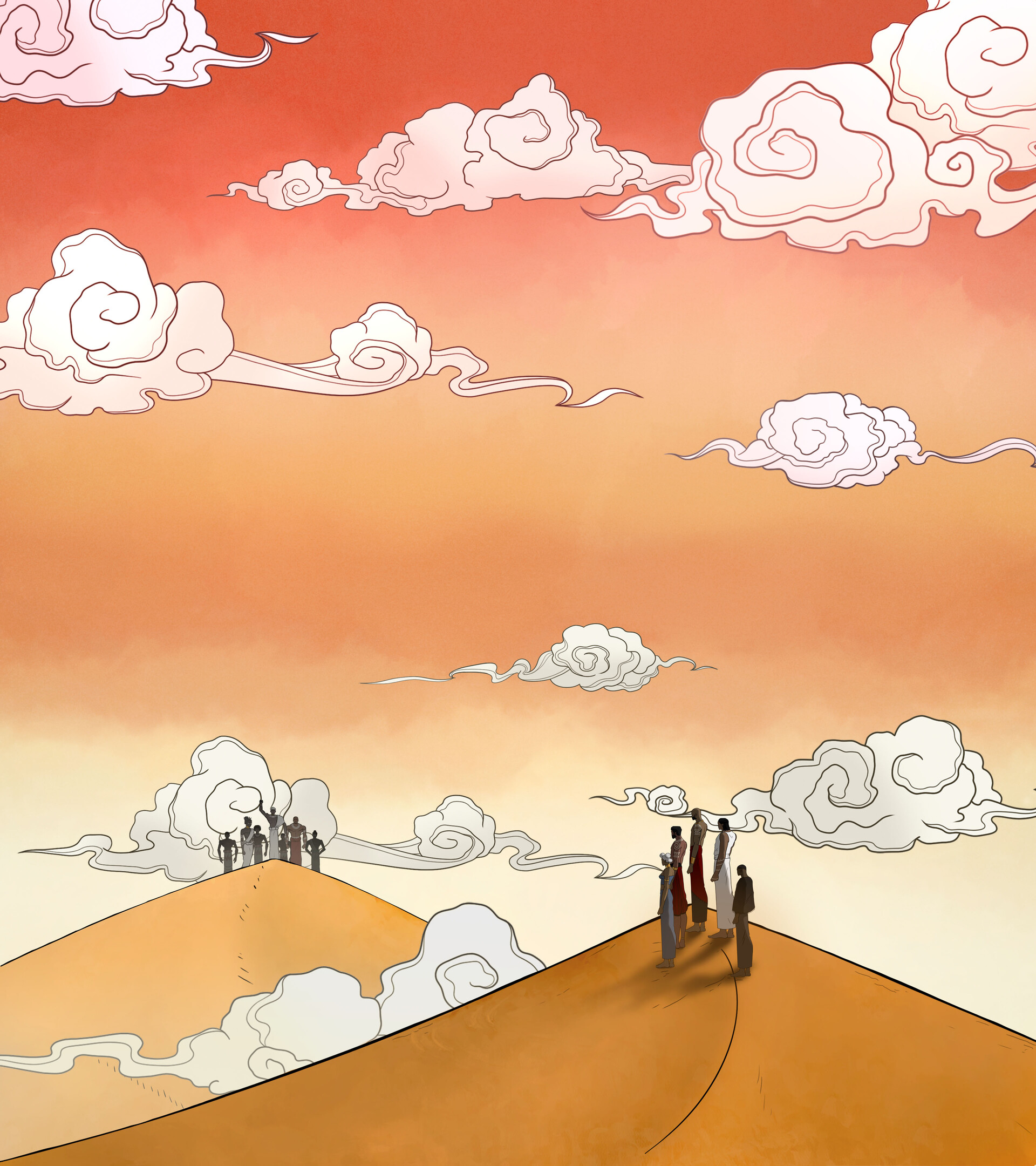 ArtStation - Background and Character Design - Legend of Orisha