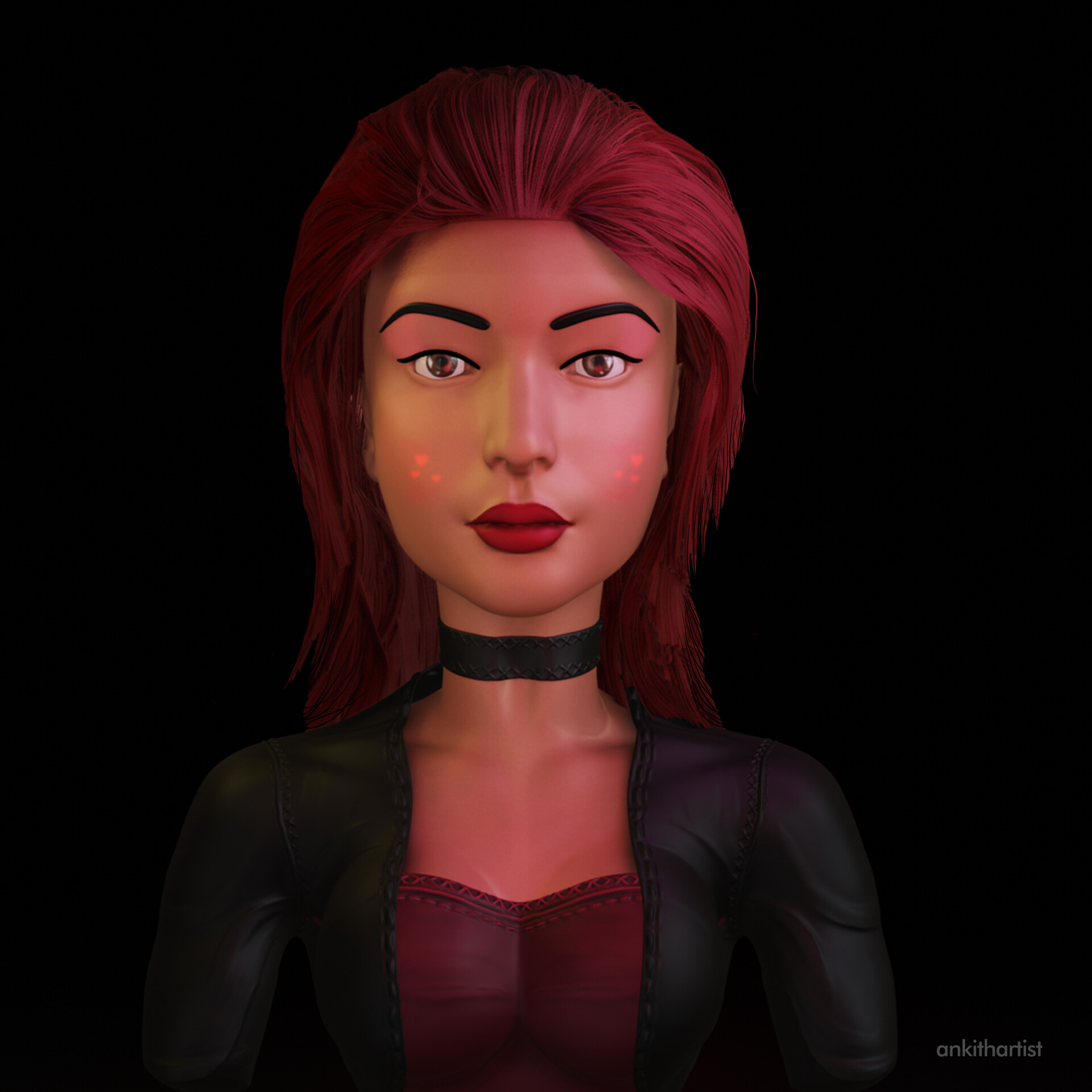 ArtStation - 3d character face modeling