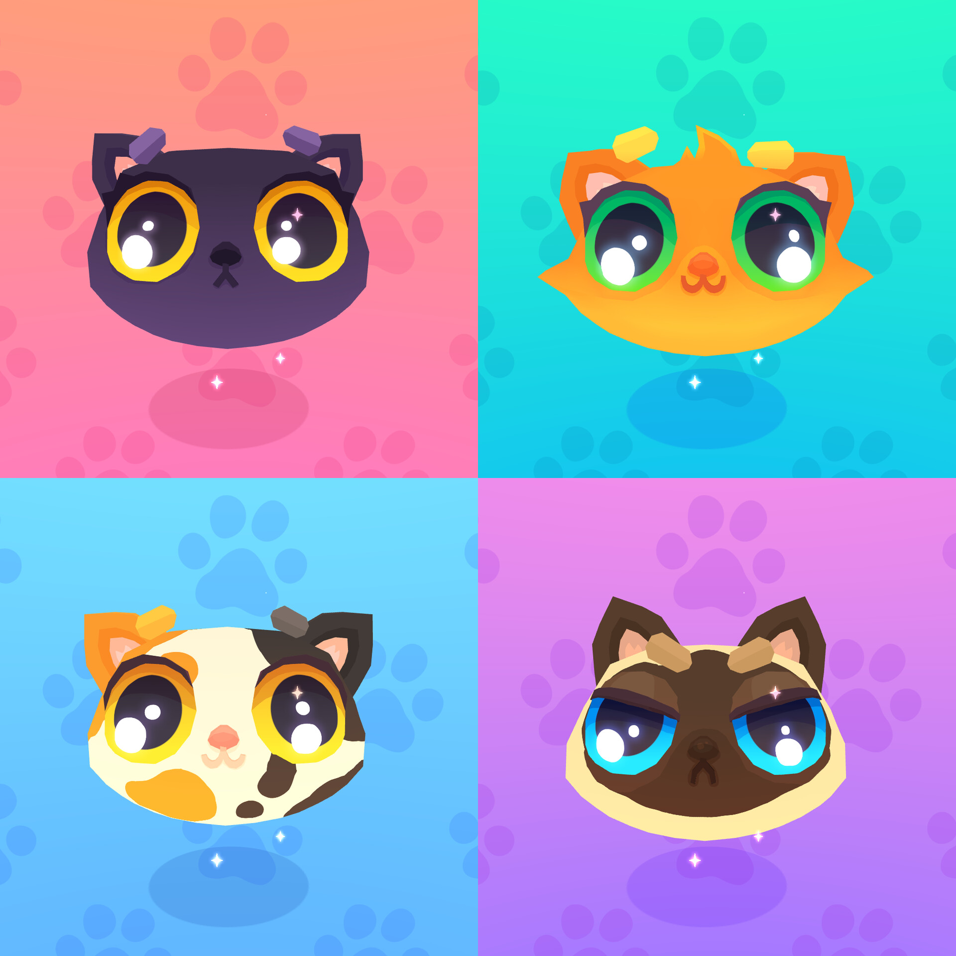 ArtStation - Cats Set