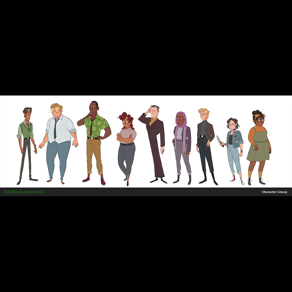 ArtStation - The Magnus Archives Line-up