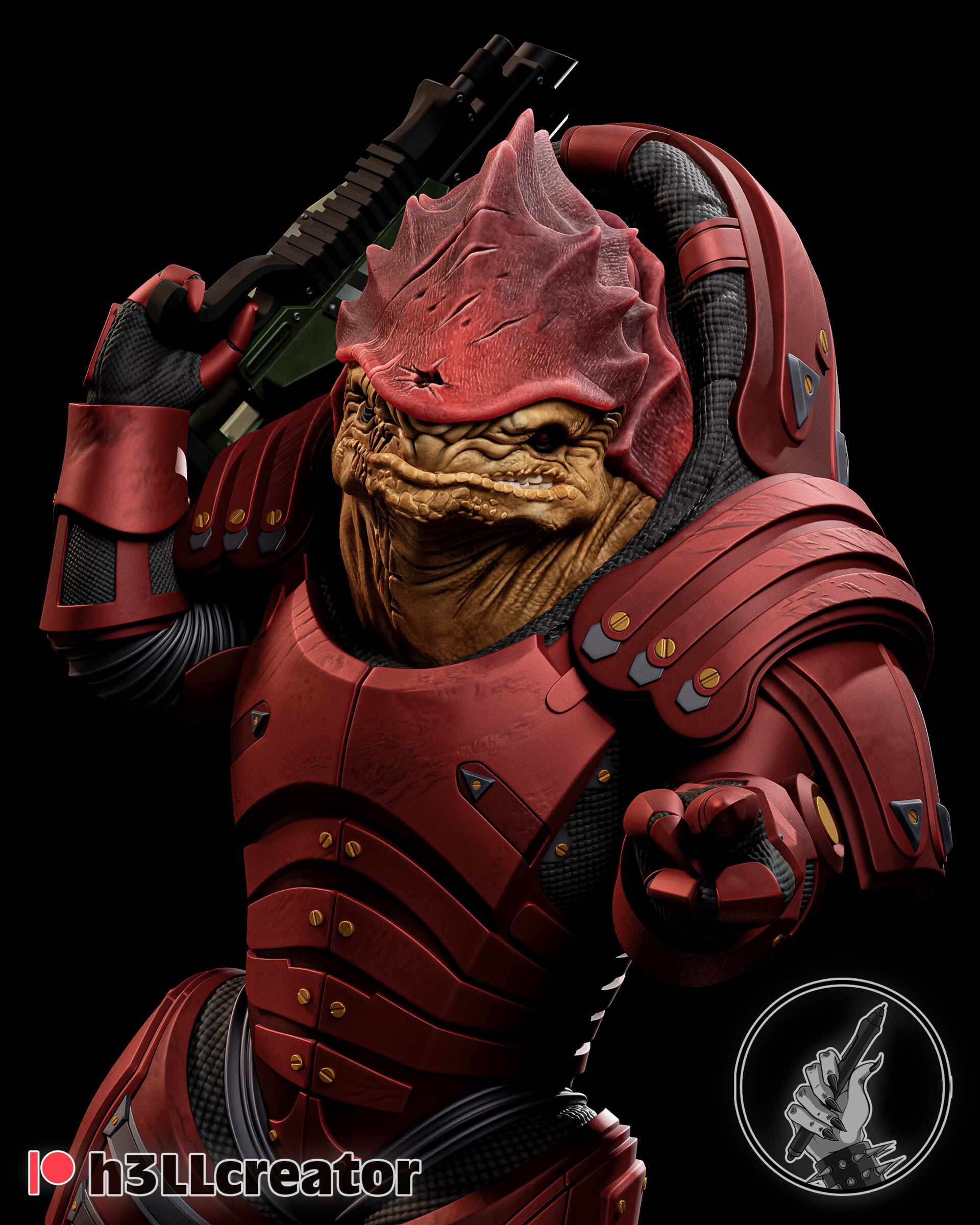 Artstation Wrex